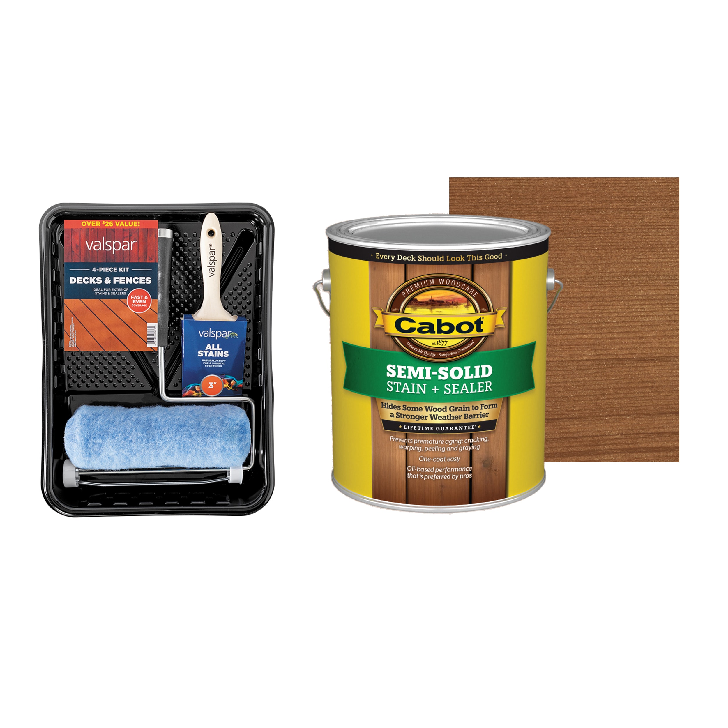 Shop Cabot Semi-Solid Bark Mulch Exterior Stain Project Kit at Lowes.com Shop Cabot Semi-Solid Bark Mulch Exterior Stain Project Kit at Lowes.com