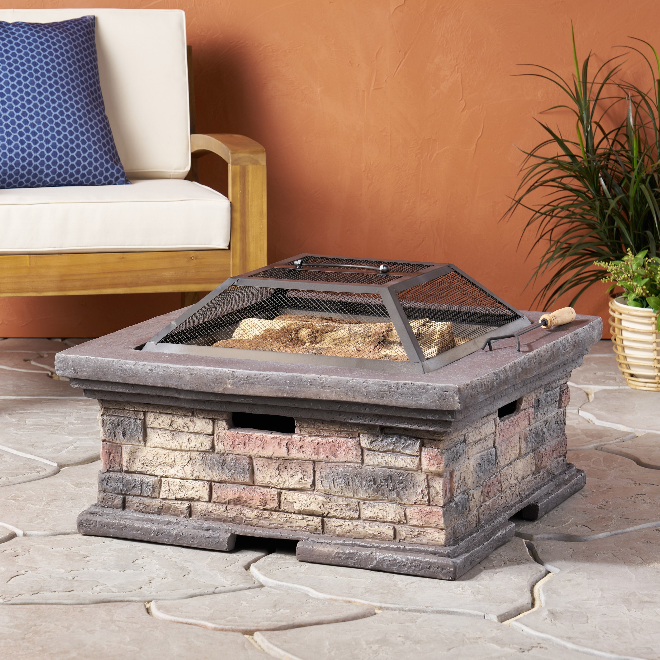 Huluwat Protective Cover Wood-Burning Fire Pits at Lowes.com
