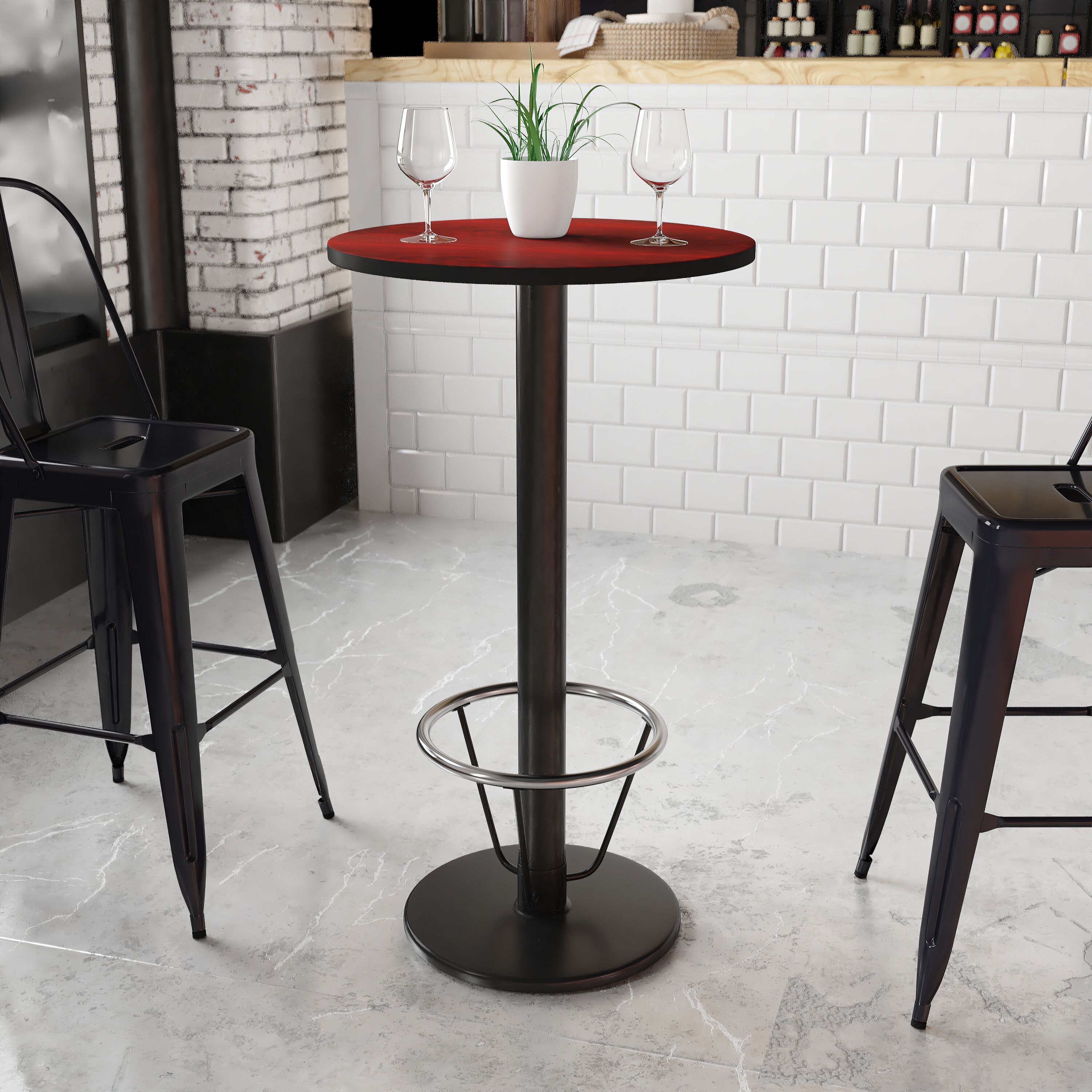 High top table stand store