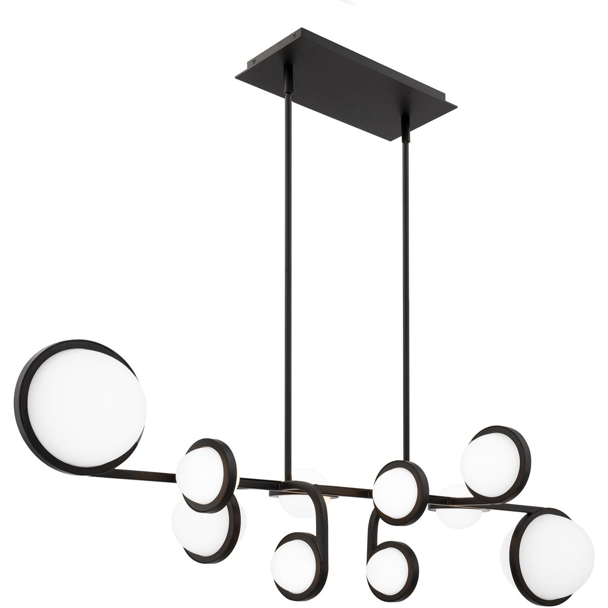 WAC Lighting PD-83542-40-BK Satalite Linear Pendant Ceiling Light in ...