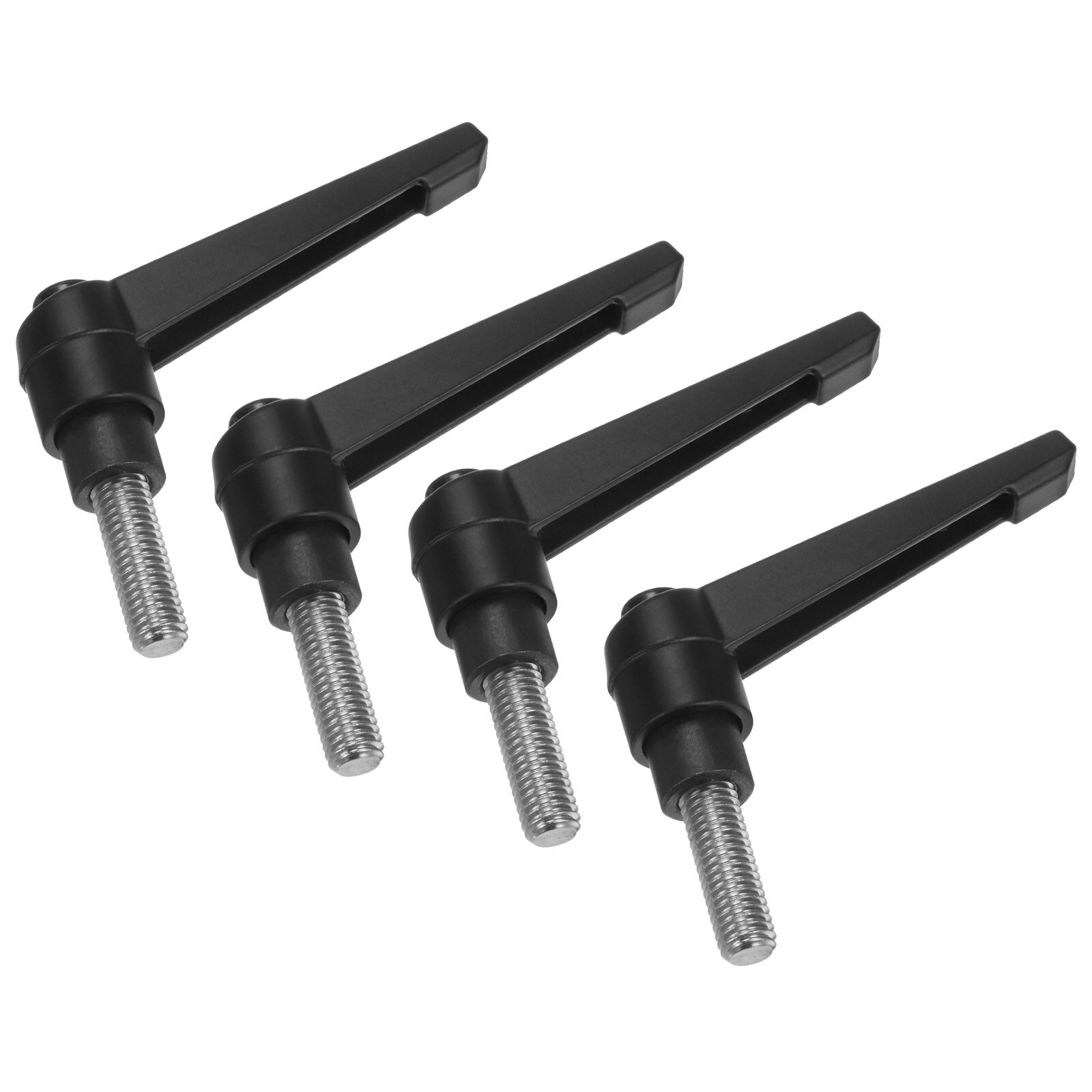 Unique Bargains 4pcs Clamping Lever Handles M8 x 20mm 304 Stainless ...