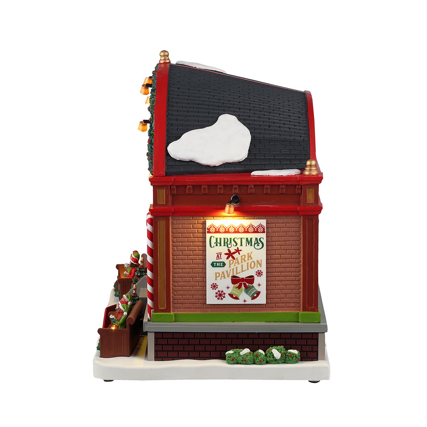 Lemax Park Pavillion Christmas Village Case of 2 at Lowes.com