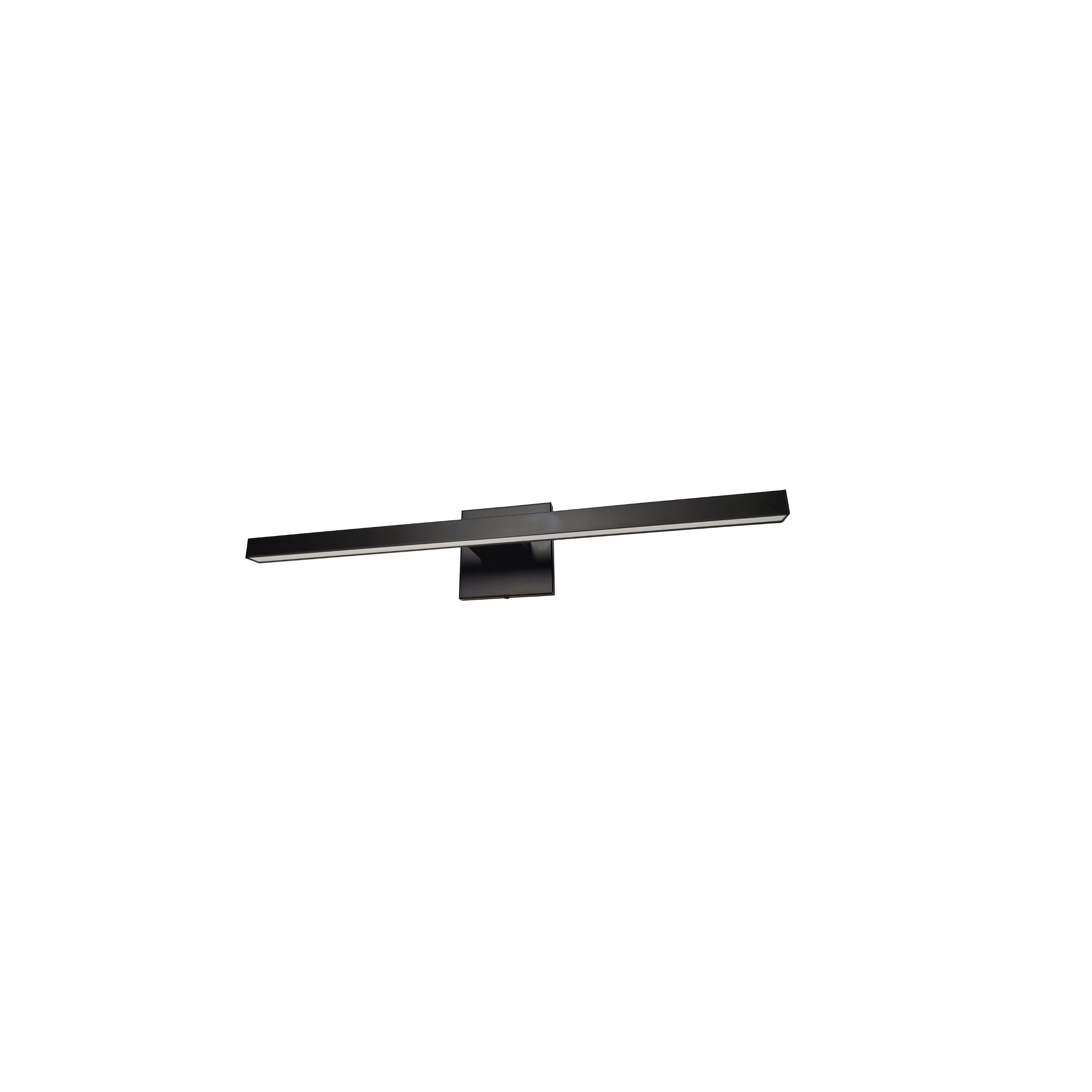 Dainolite Arandel 23.75-in 1 Light Matte Black Integrated LED ...