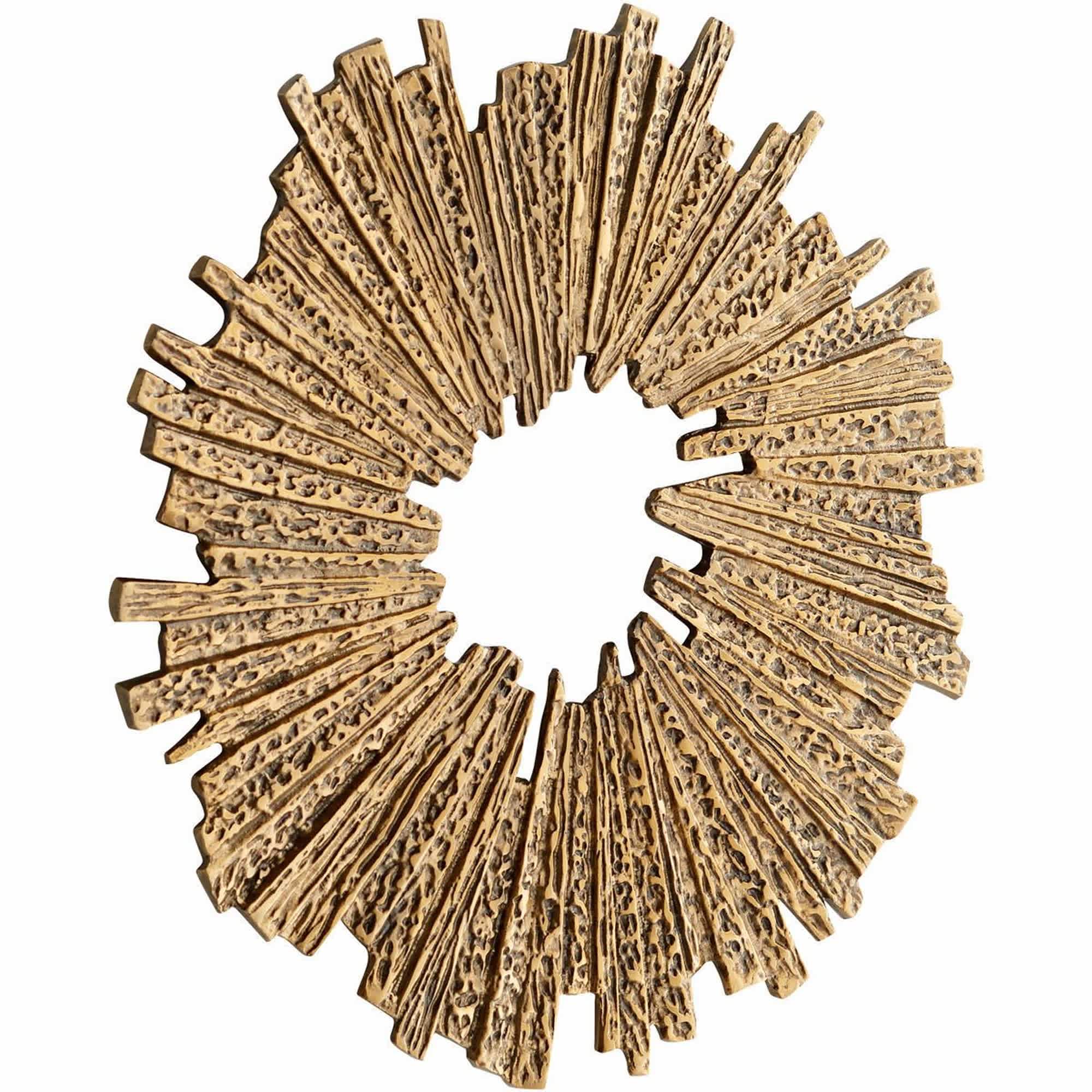 Cyan Design Brass Aluminum Wall Hanger in the Wall Art department at ...