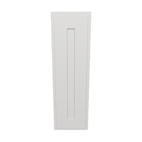 RELIABILT Parkstone 9-in W x 30-in H x 12-in D Gray Wall Fully ...