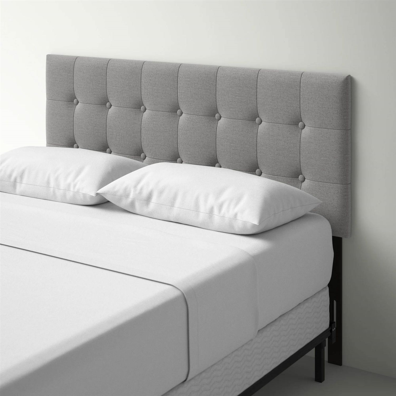 Slickblue Polyester Upholstered Bed Headboard with Tufted Design for ...