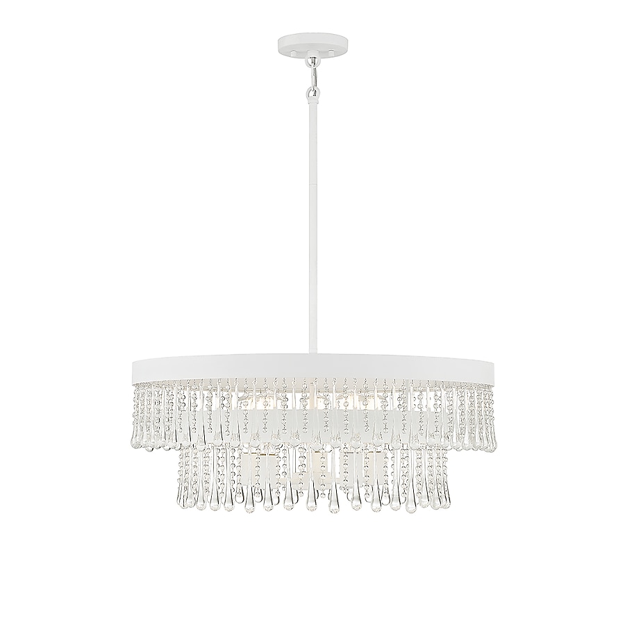 Meridian Lite Trends Meridian 6-Light Bisque White Modern/Contemporary ... Meridian Lite Trends Meridian 6-Light Bisque White Modern/Contemporary ...
