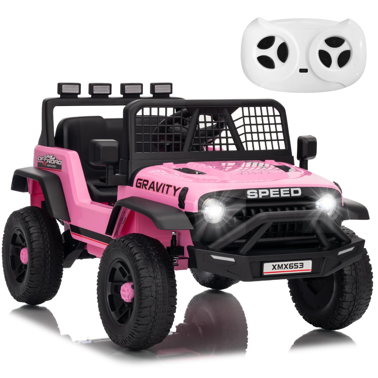Garvee Kids Electric Ride On Car With Parent Remote Control 3 Speed ...
