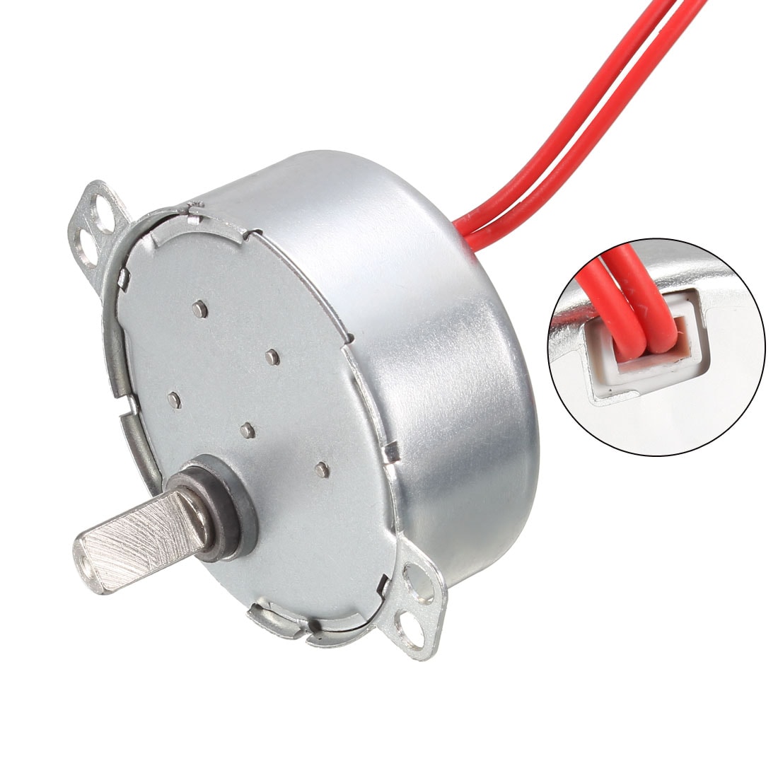 Unique Bargains Metal Gear Synchronous Synchron Motor AC 24V 5-6RPM 50 ...