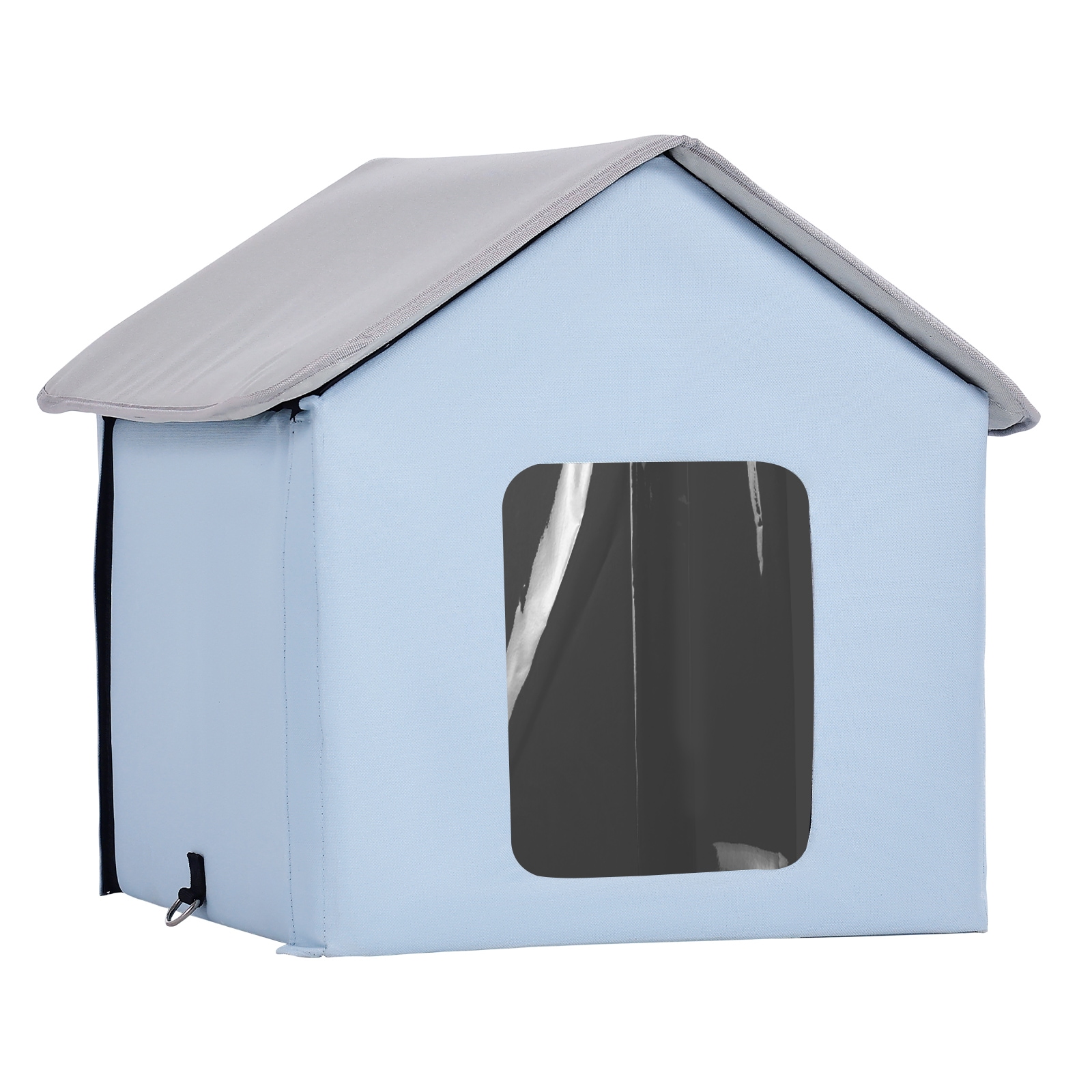 GIVIMO Heated Cat House Outdoor Kitty Shelter with Timer 30W Heating ...