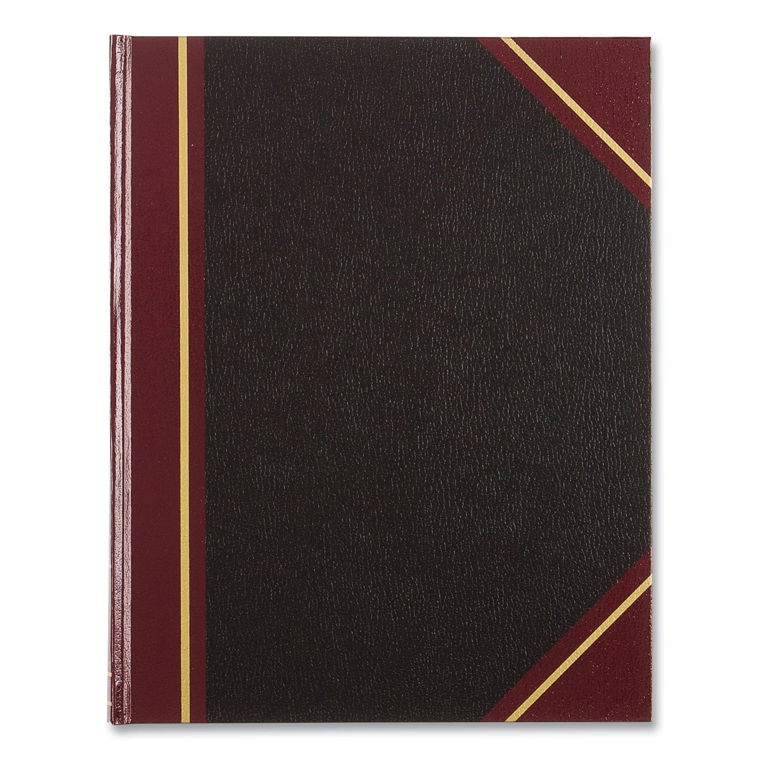 National Brand Texthide Eye Ease Record Book Black burgundy gold Cover ...