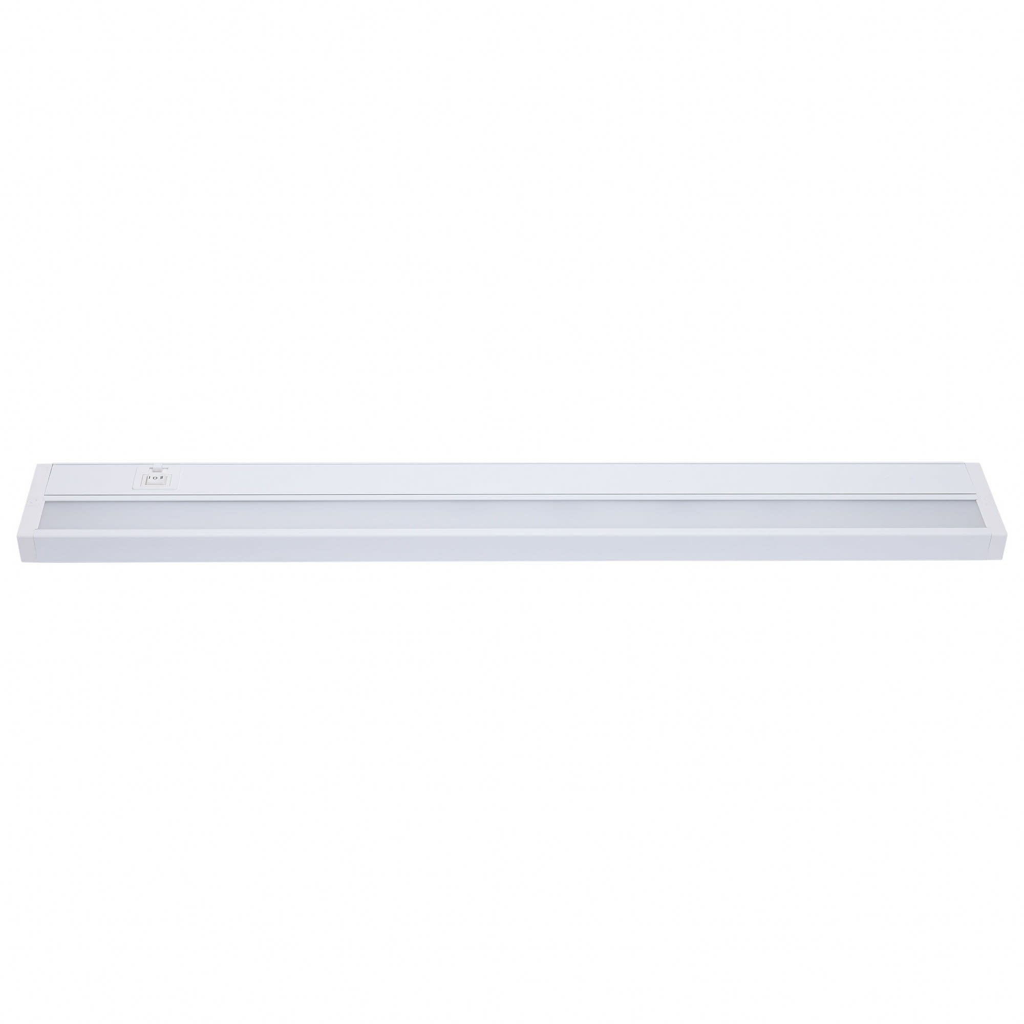 Nuvo Lighting White Aluminum and Polycarbonate Under Cabinet Light in ...