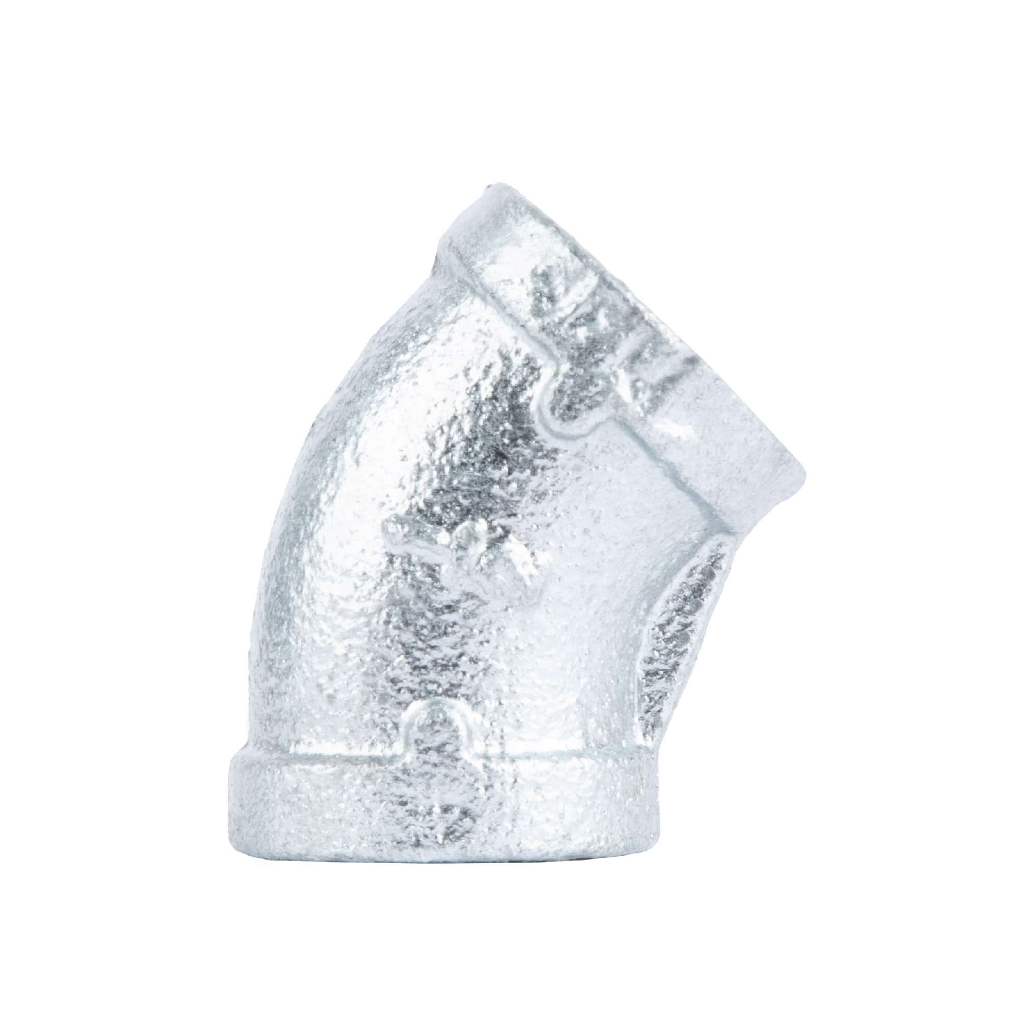 RELIABILT 1/2-in 45-Degree Galvanized Elbow in the Galvanized Pipe ...
