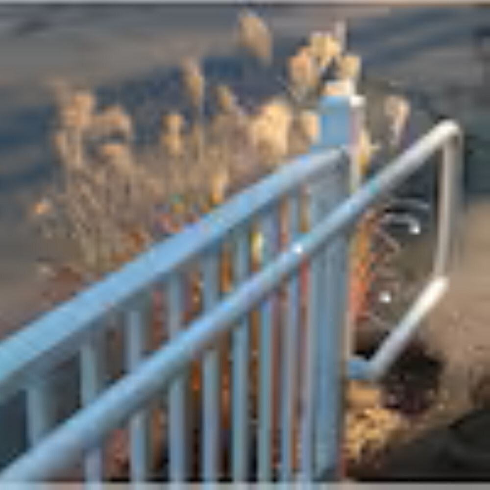 Wolf Handrail 1.9-in x 95.25-in White Painted Aluminum Interior ...