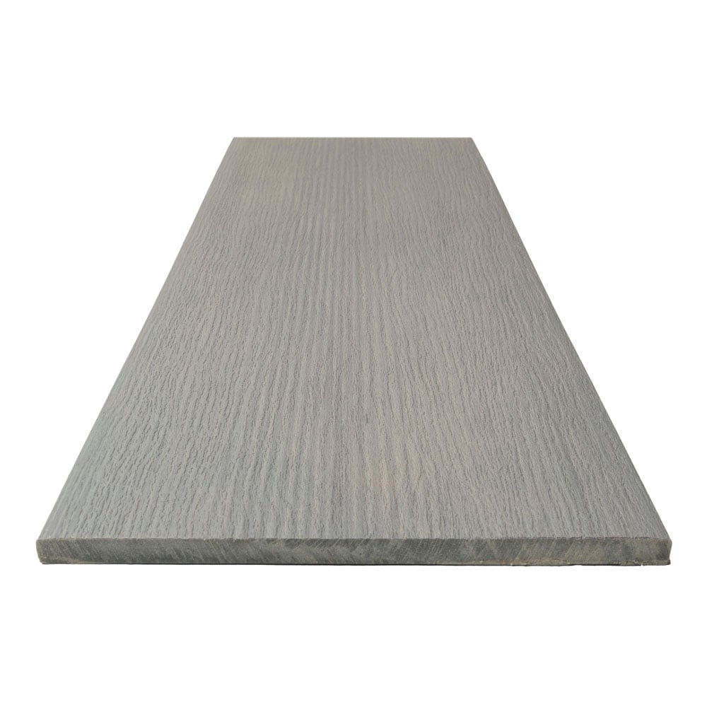 Deckorators Vista 1/2-in x 12-in x 12-ft Composite Silverwood Fascia ...