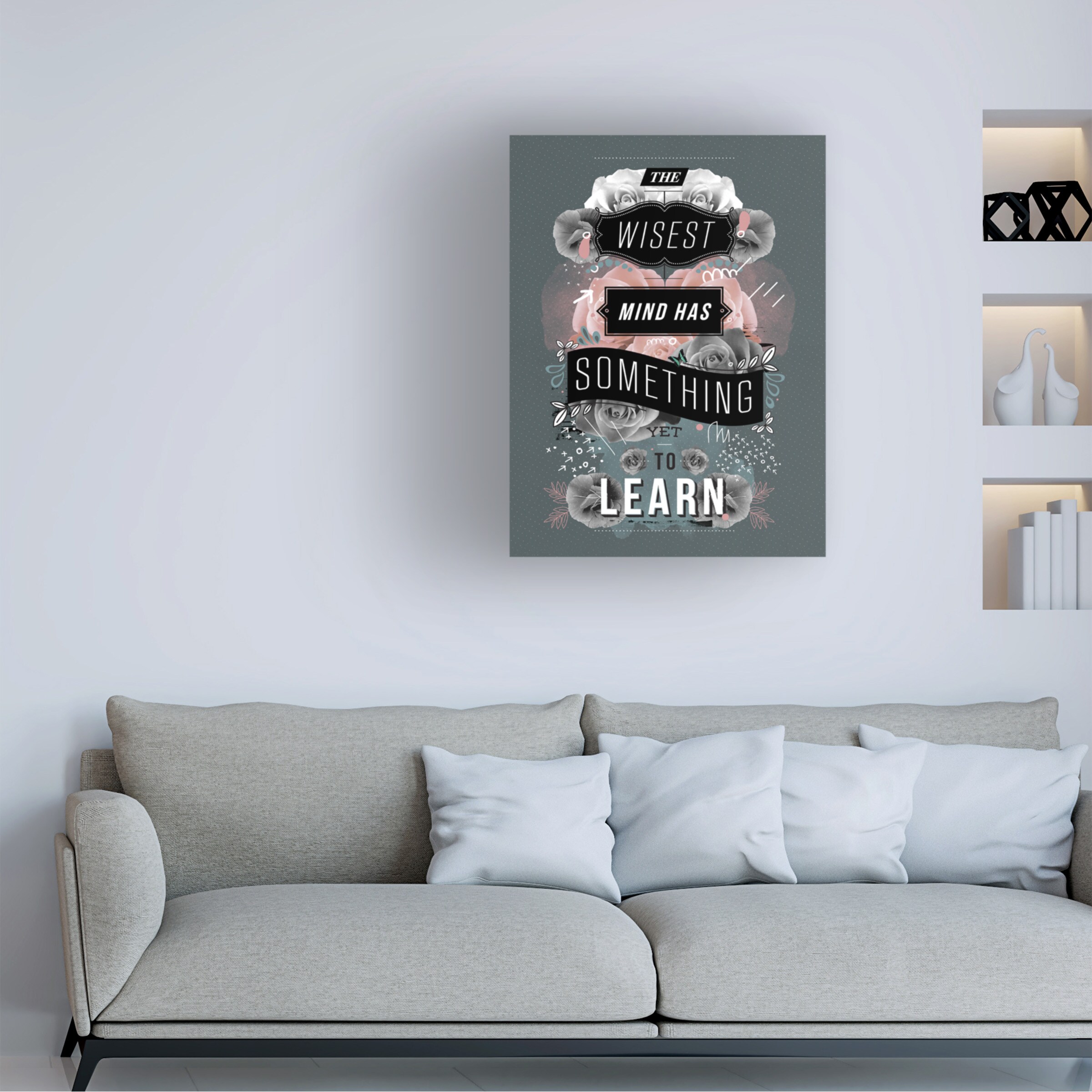 Trademark Fine Art Kavan and Co A Beautiful Mind Canvas Art in the Wall ...