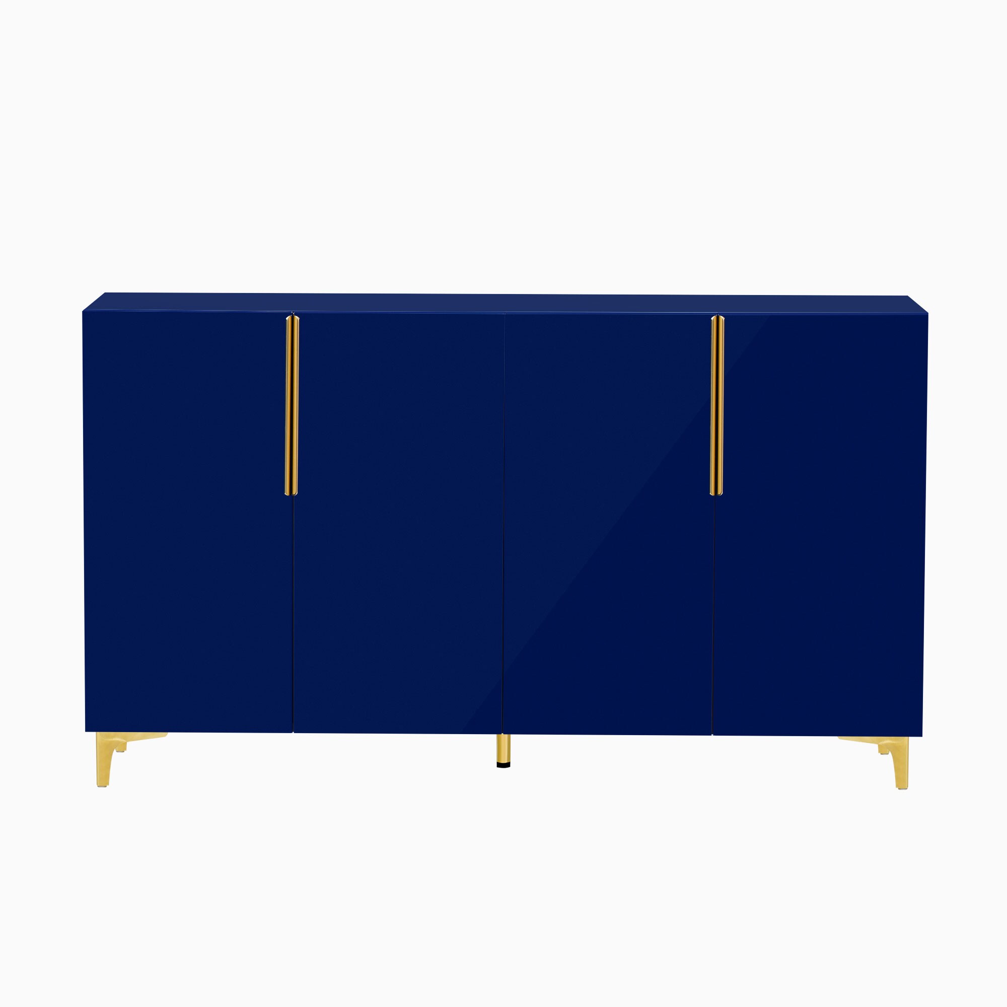 SINOFURN Contemporary/Modern Blue Wood Sideboard SYA020369BL at Lowes.com