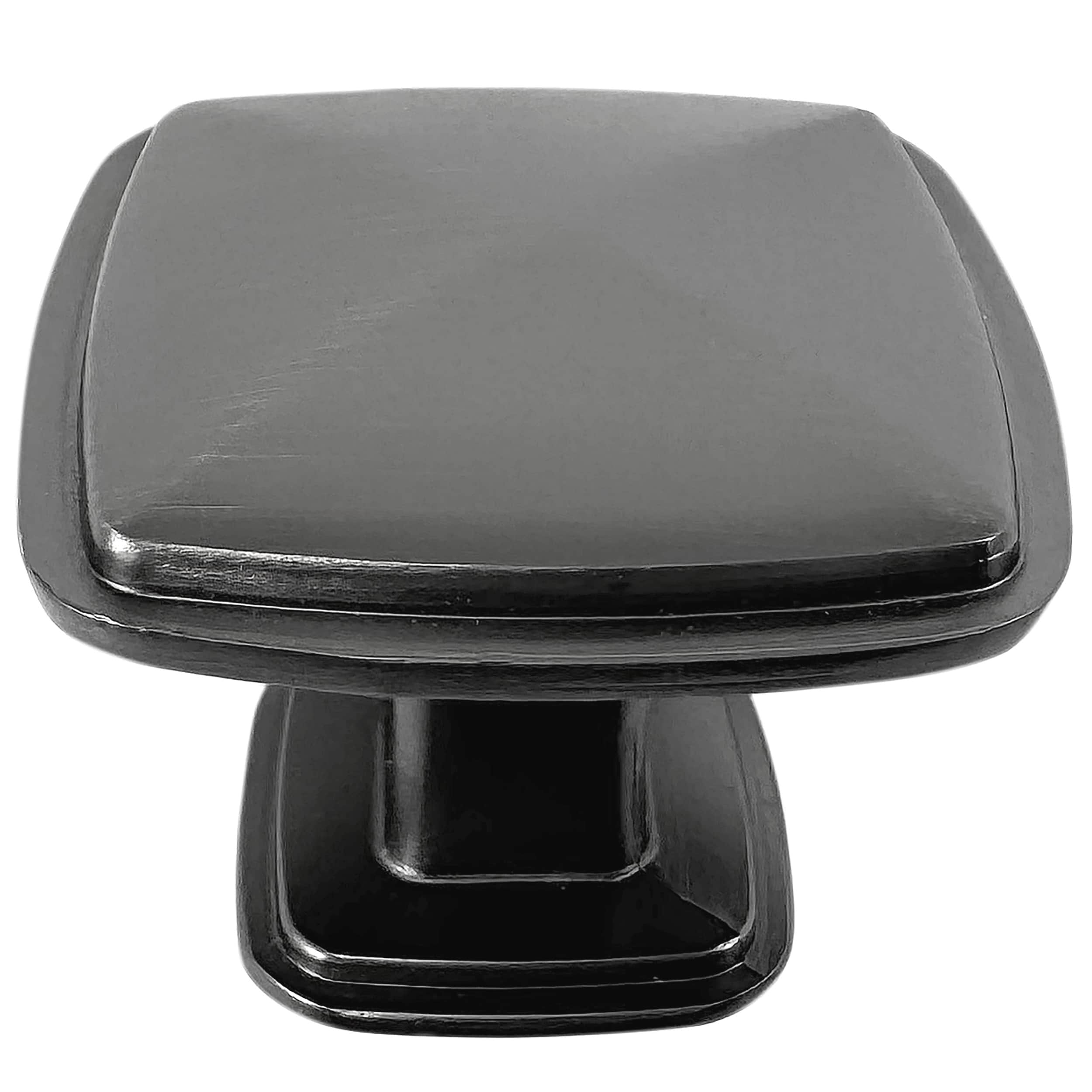 Laurey Katonah 1-in Matte Grey Square Contemporary Cabinet Knob in the ...