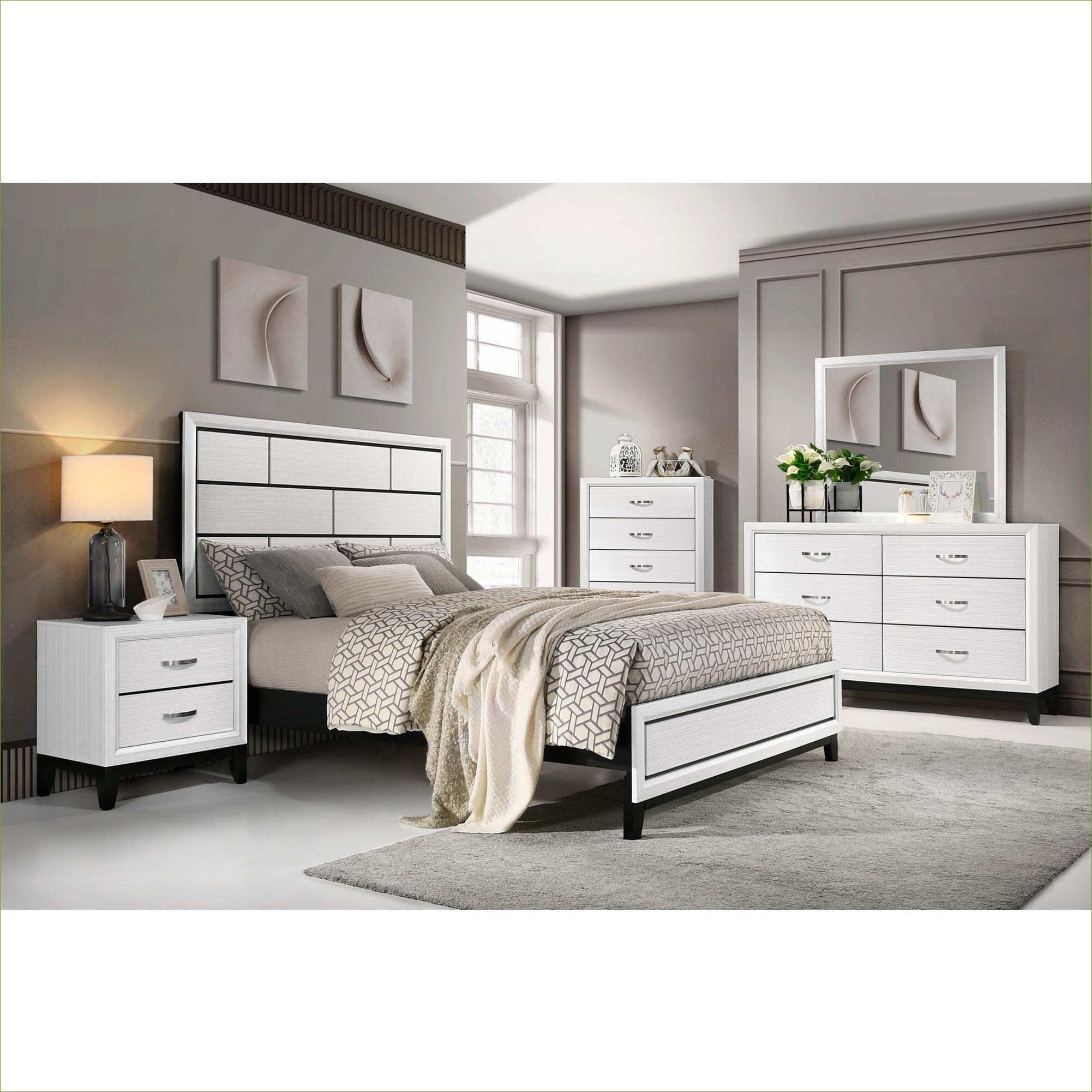 Watnature White-toned 5-drawer storage chest contemporary modern ...