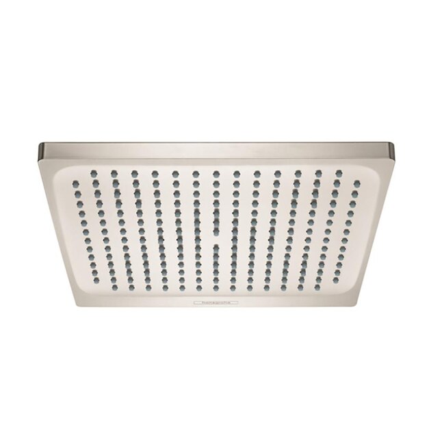 Hansgrohe Crometta Brushed Nickel Rain Fixed Showerhead 2 Gpm 7 6 Lpm