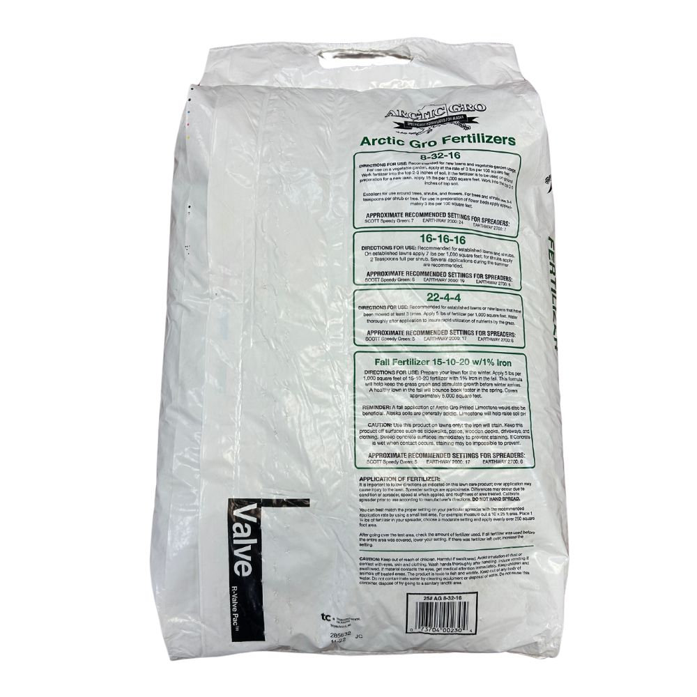 Arctic Gro Lawn Growth 25-lb 1600-sq ft 8-32-16 All-purpose Lawn ...