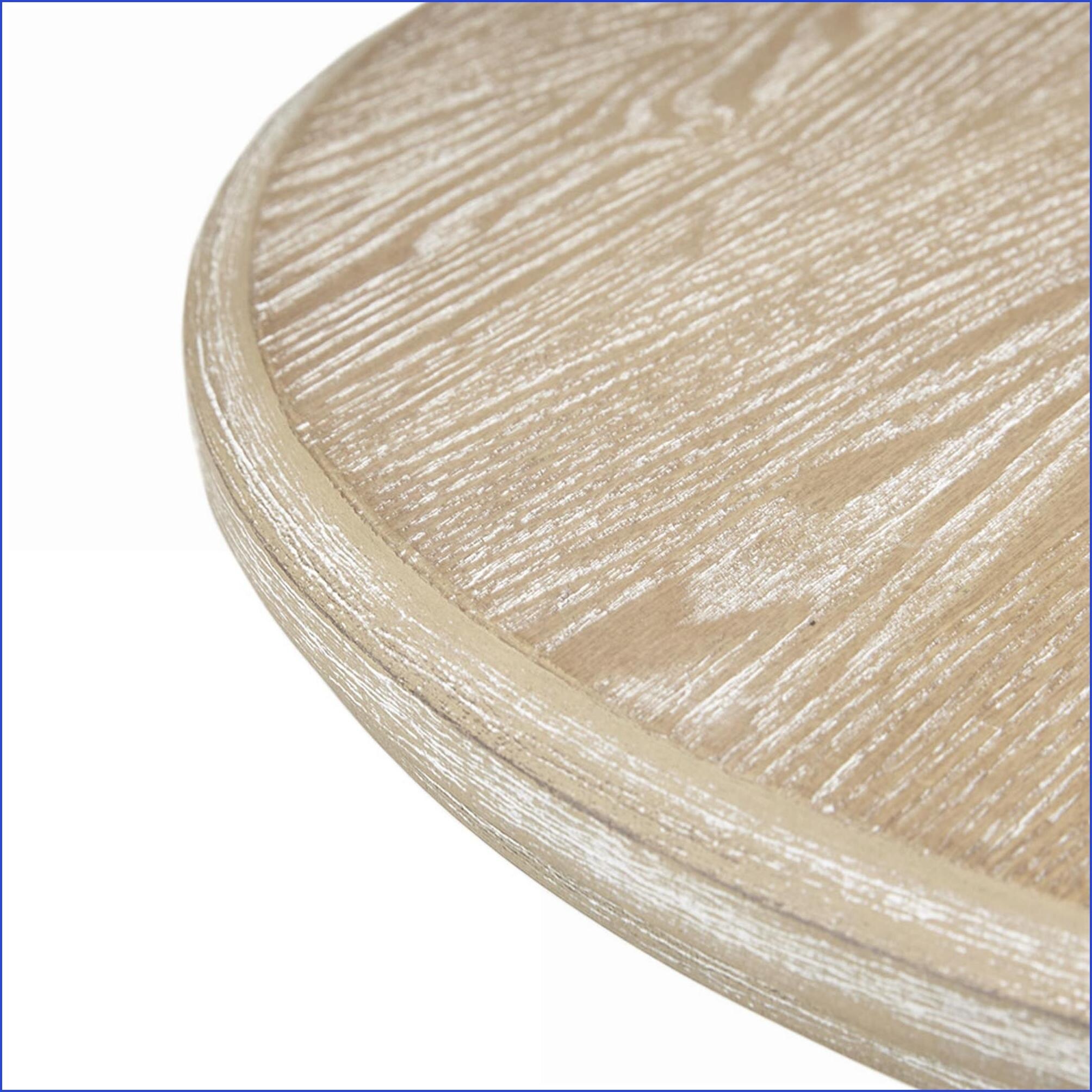Watnature Martha Stewart Bedford Farmhouse Coffee Table Ash Veneer Top ...