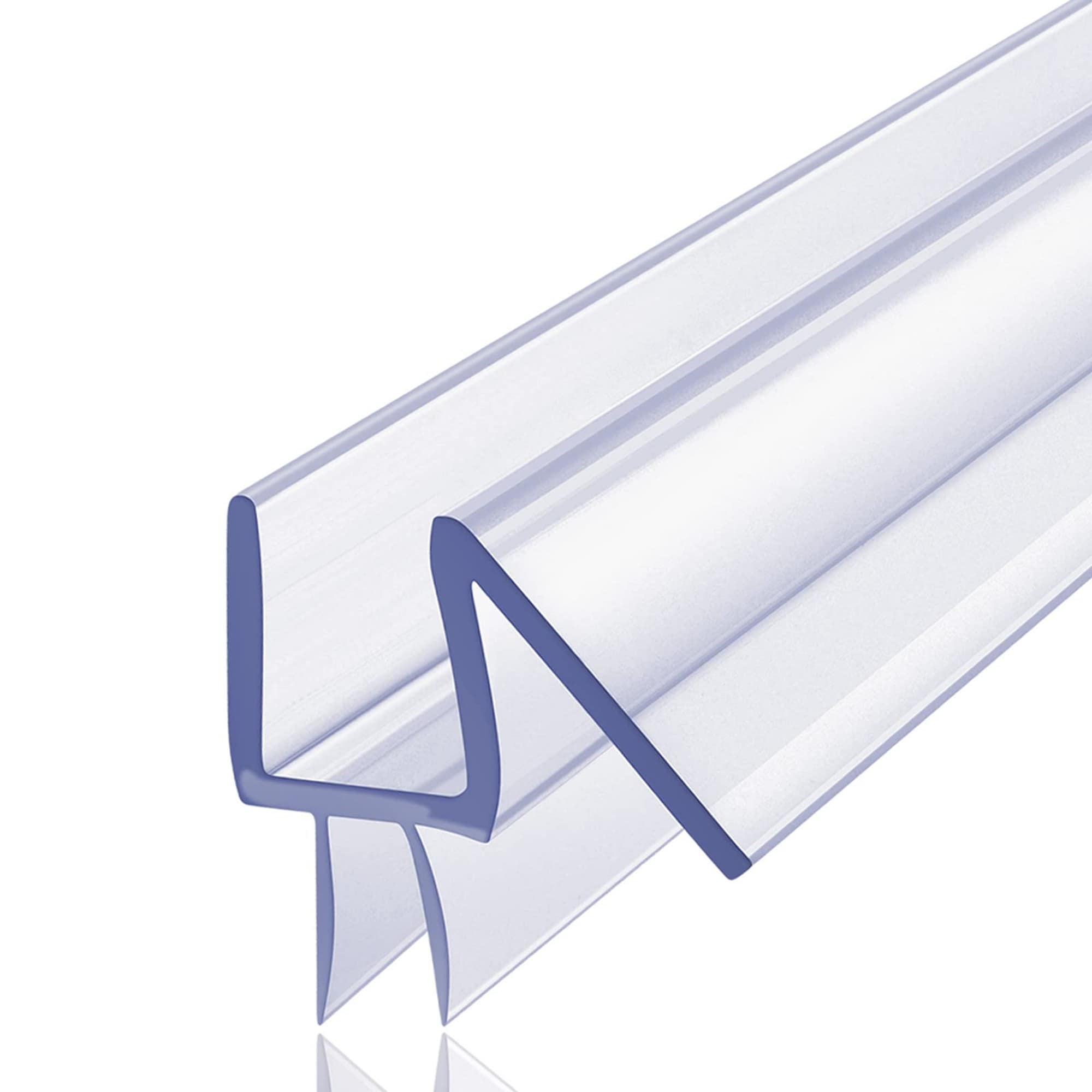Wudkey 1/2x39 Inch Premium Frameless Glass Shower Door Seal Sweep in ...
