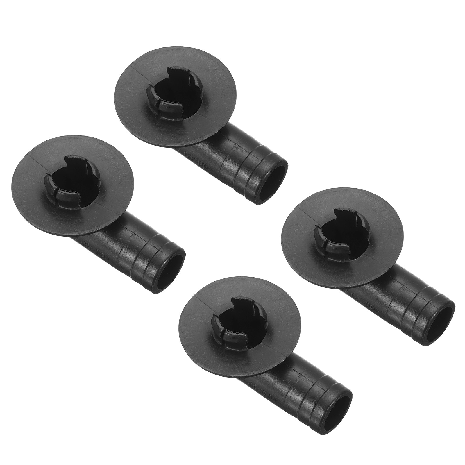 Unique Bargains 4pcs Air Conditioner Drain Hose Connector Elbow Fitting ...