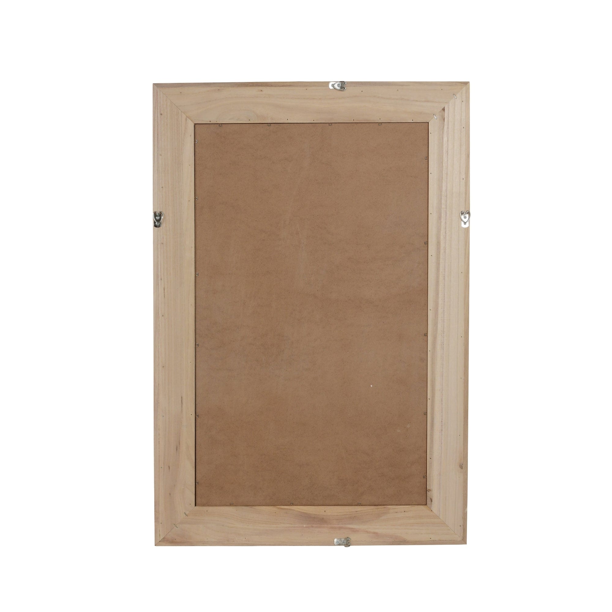 Vanityfus 30-in W 20-in H Rectangle Yellowish-Brown Framed Bathroom ...