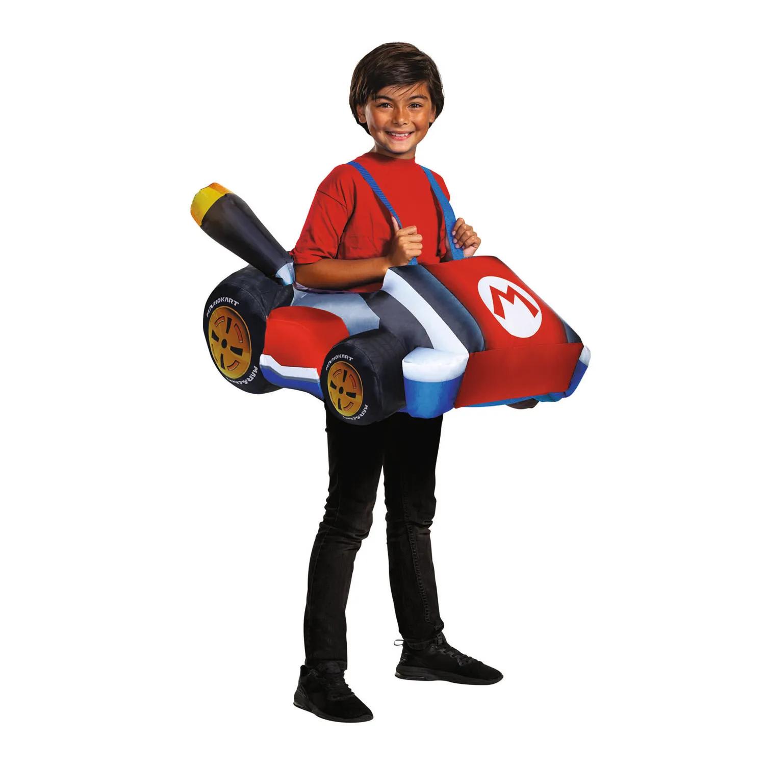 Disguise Boy's Inflatable Super Mario Bros. Mario Kart Costume at Lowes.com