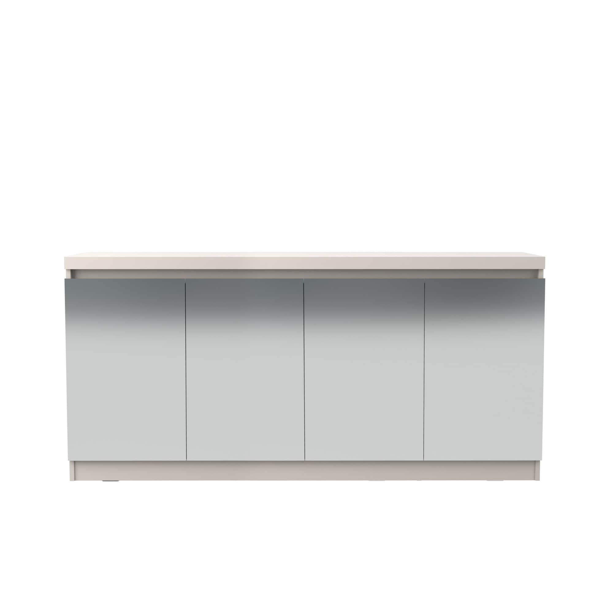 Manhattan Comfort Viennese 2 Contemporary Modern Off White Sideboard 105955 at Lowes