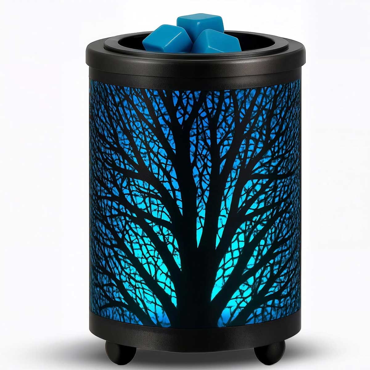 Aoibox Electric Wax Melt Warmer with PTC Heating and 7 Color LED Light ...