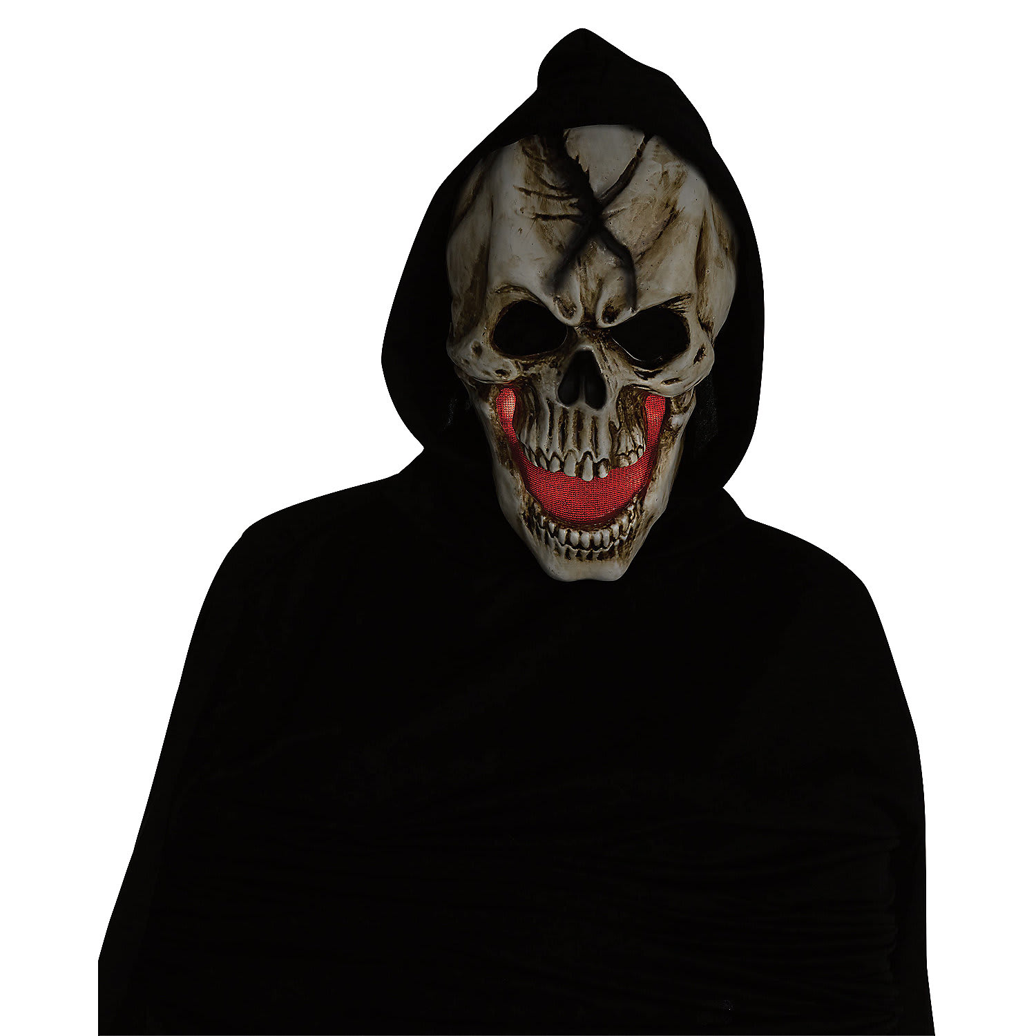 Fun World Kids Fade In/Out Mutant Skeleton Reaper Costume - Large at ...