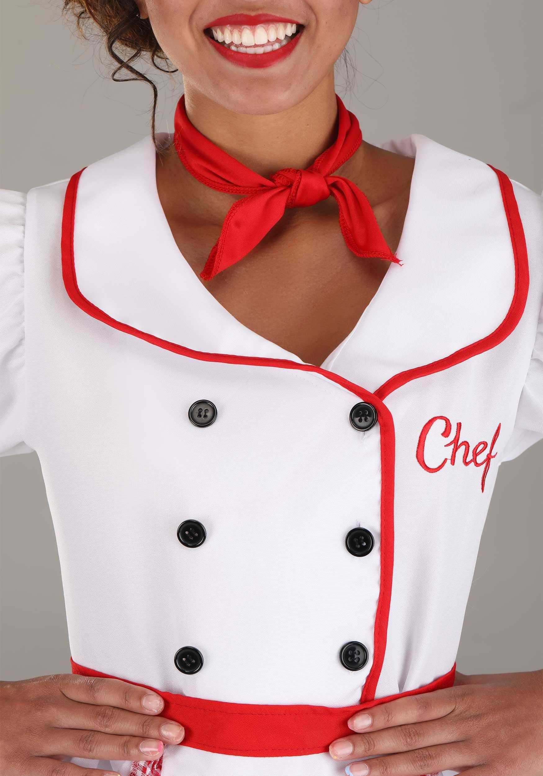 HalloweenCostumes.com FUN Costumes Women's Fresh Chef Costume Chef ...