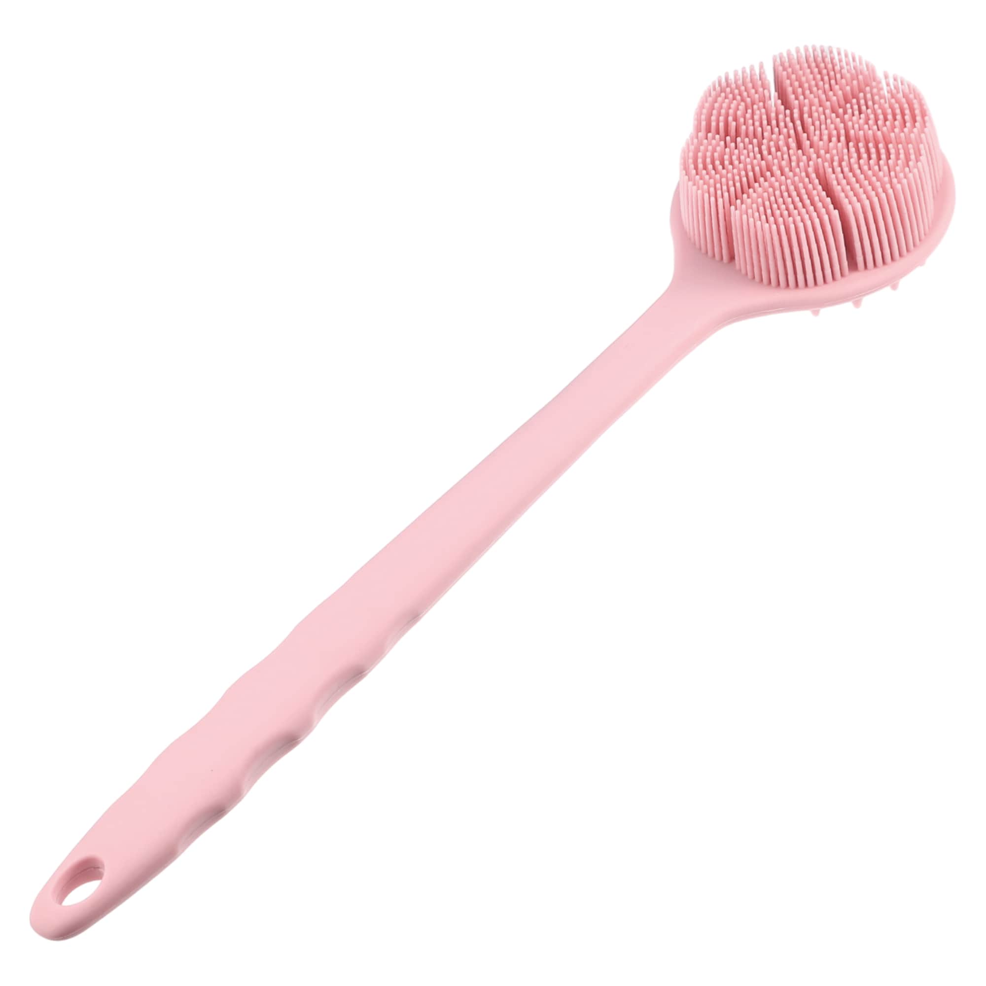 Unique Bargains Double Side Long Handle Bath Brush Back Scrubber for ...