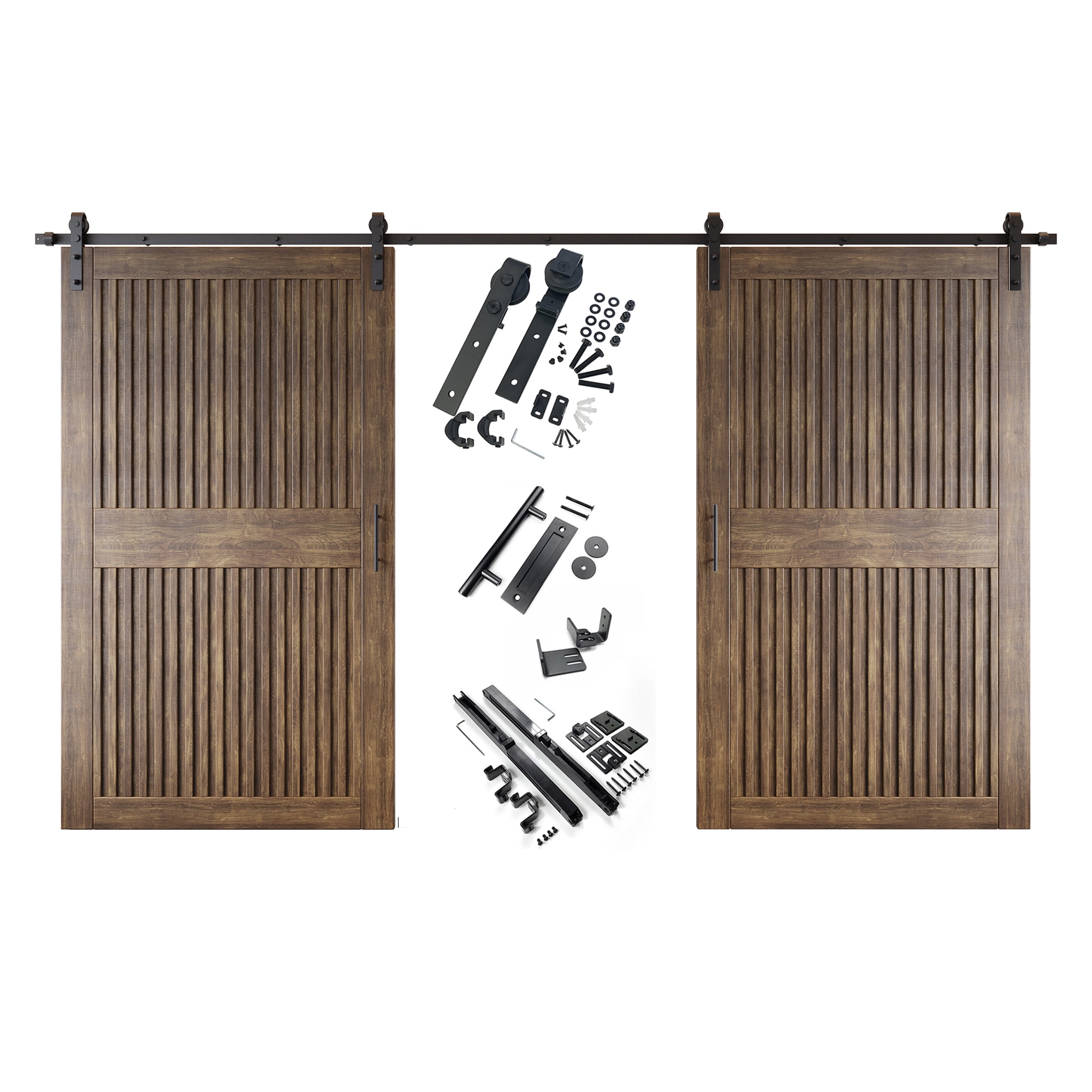 Contemporary 150-lb. Barn Doors at Lowes.com