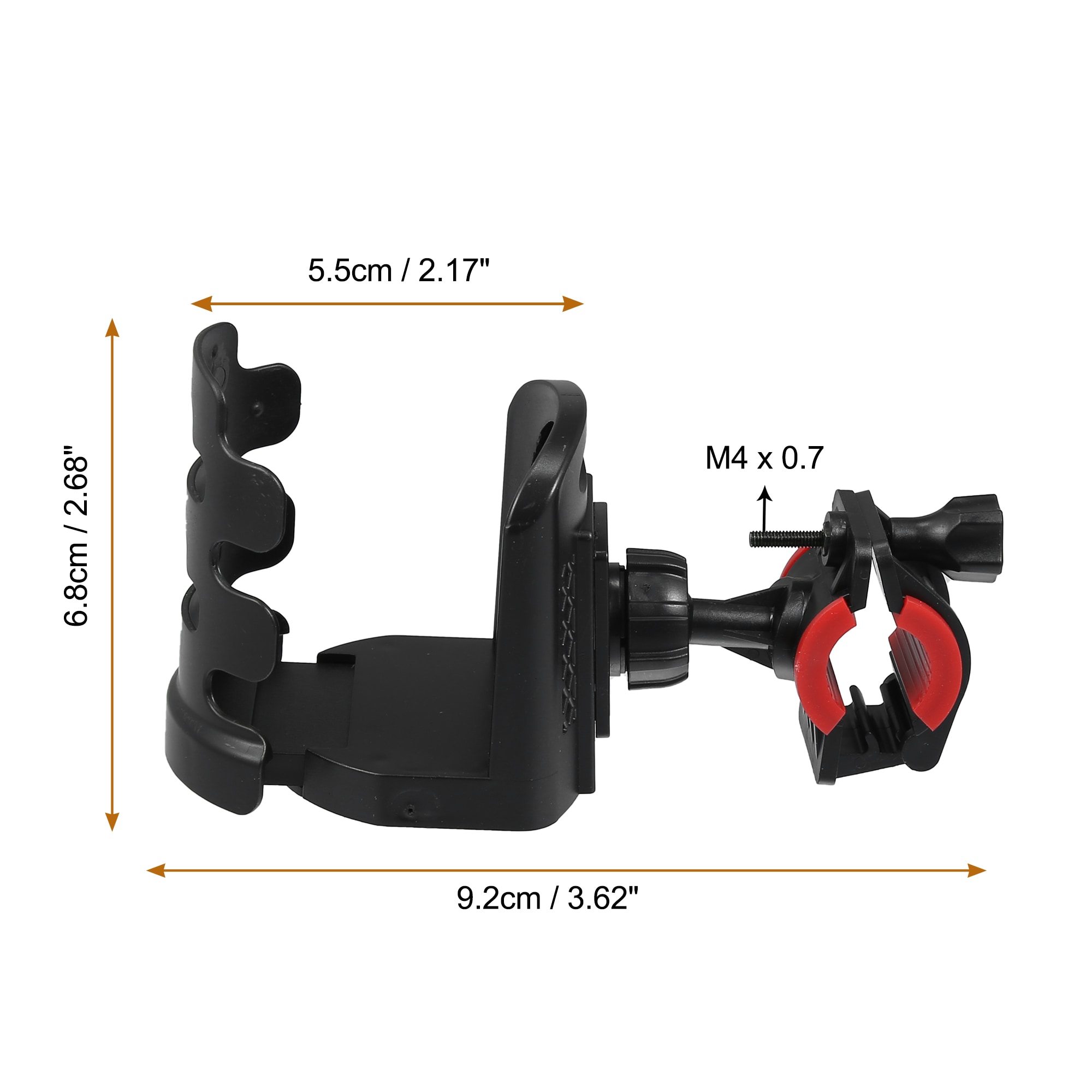 Unique Bargains Motorcycle Bicycle Boat Golf Cart Cup Holder ATV Drink ...