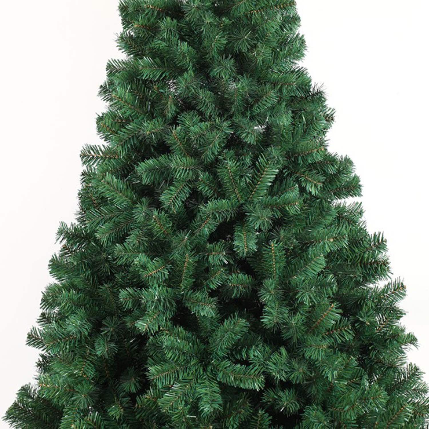 LUCKY ONE 6ft PVC Fir Artificial Christmas Tree Full Natural Spruce ...