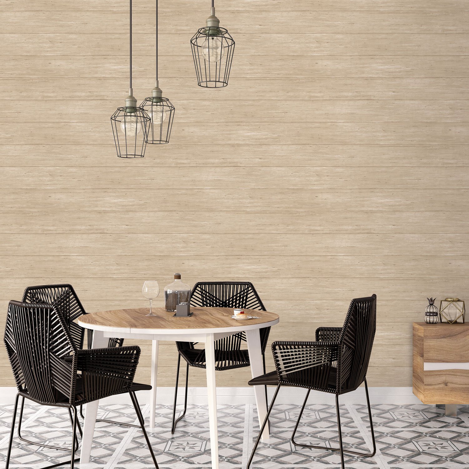 Galerie Kitchen Recipes Wood Beige Wallpaper G12304 in the Wallpaper ...