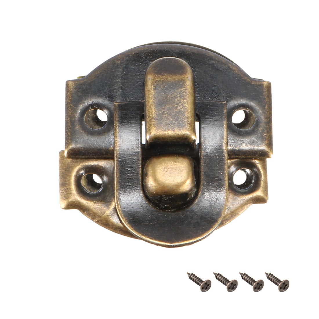 Unique Bargains Box Latch Retro Style Small Size Bronze Decorative Hasp ...