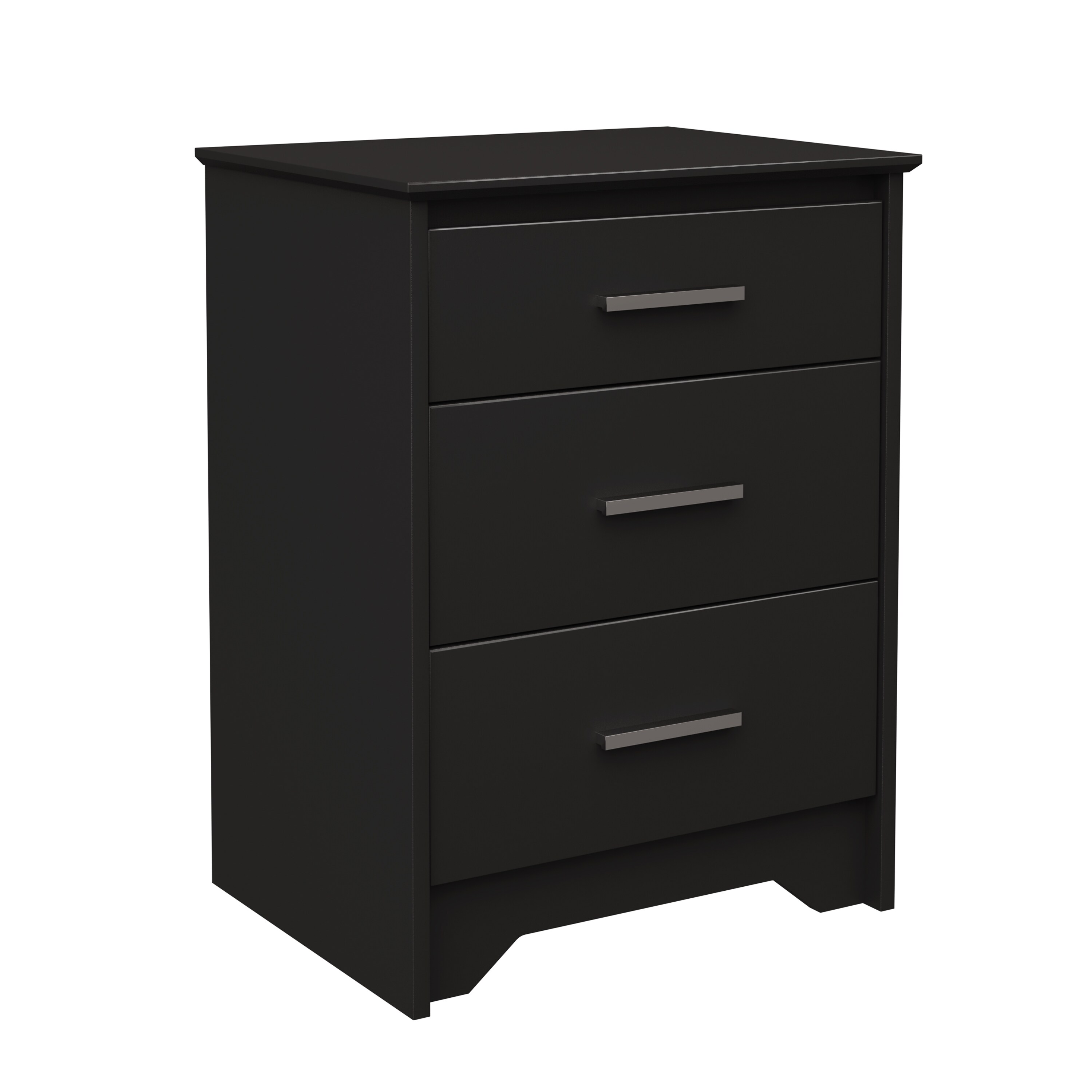 Prepac Coal Harbor Black Nightstand in the Nightstands department at ...