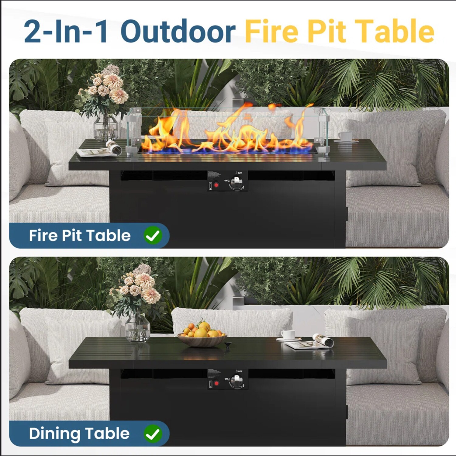 50000 BTU Propane Gas Fire Pit Gas Fire Pits at Lowes.com