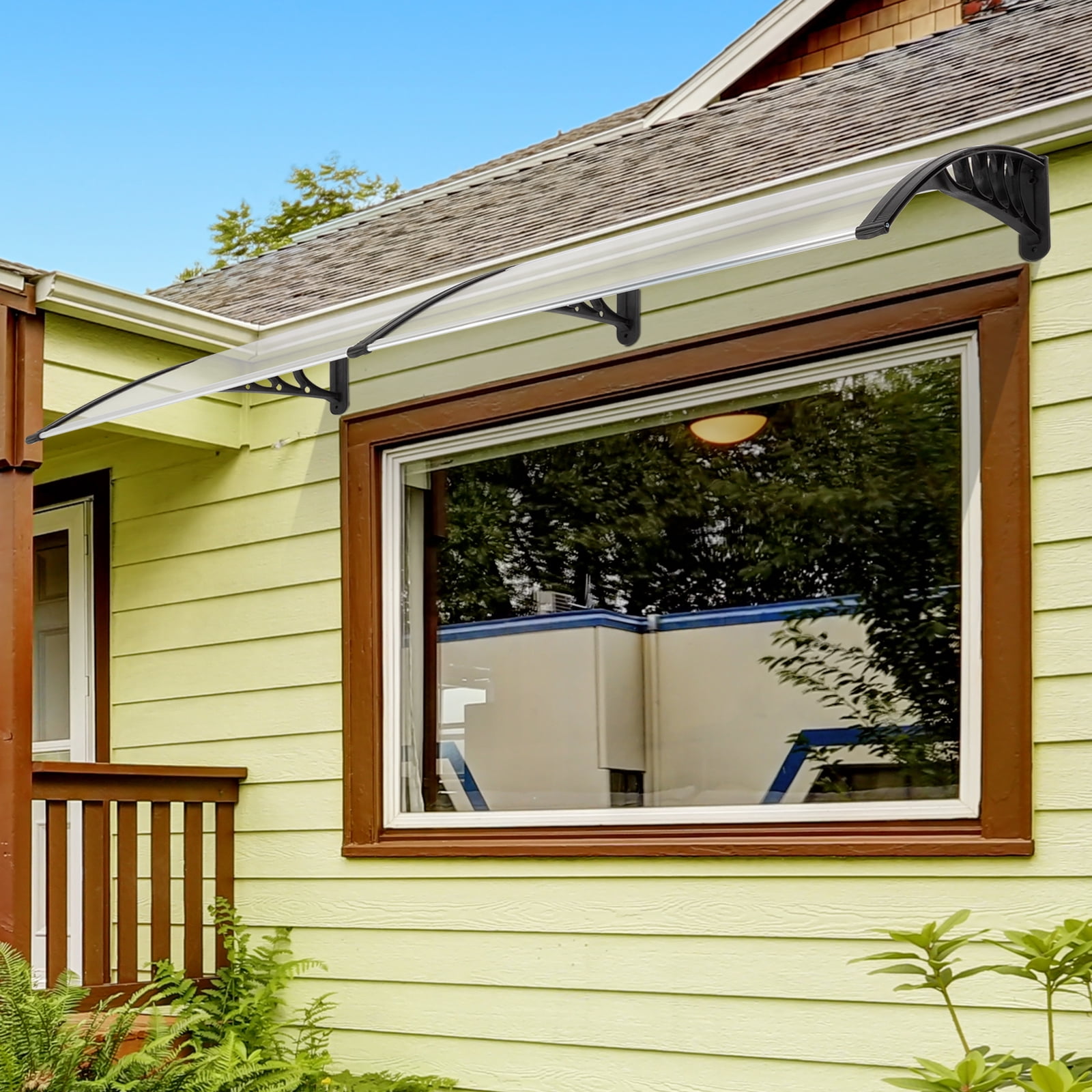 Zyerch HT 200 x 100 Household Application Door Window Rain Cover Eaves ...