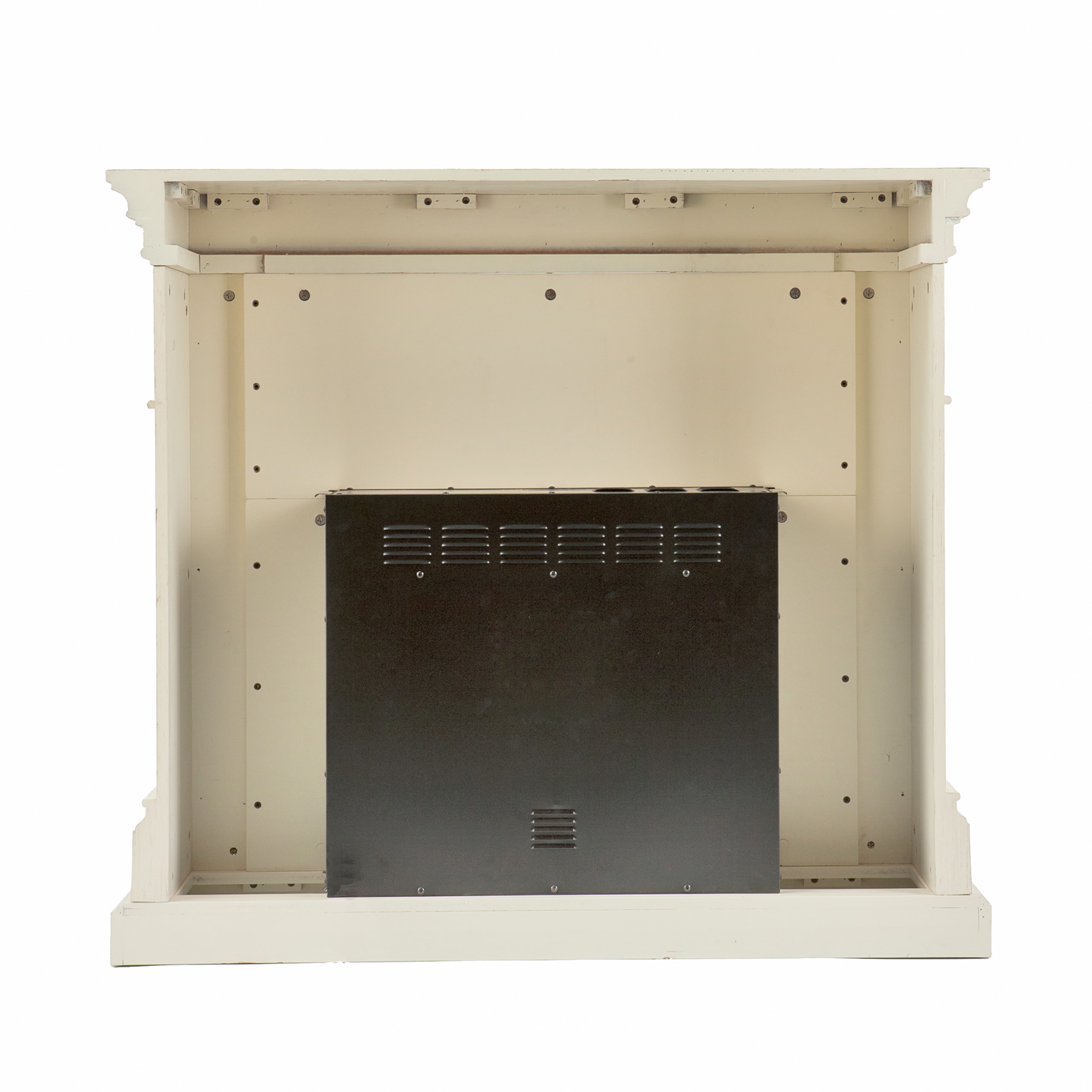 Safavieh Sicilian Harvest Electric Fireplace/Ivory in the Electric ...