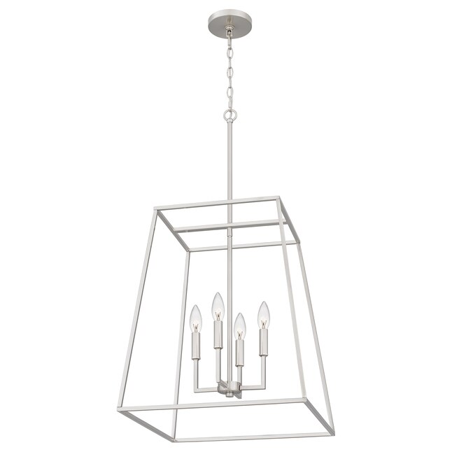 Quoizel Prescott 4-Light Brushed Nickel Transitional Lantern Medium ... Quoizel Prescott 4-Light Brushed Nickel Transitional Lantern Medium ...
