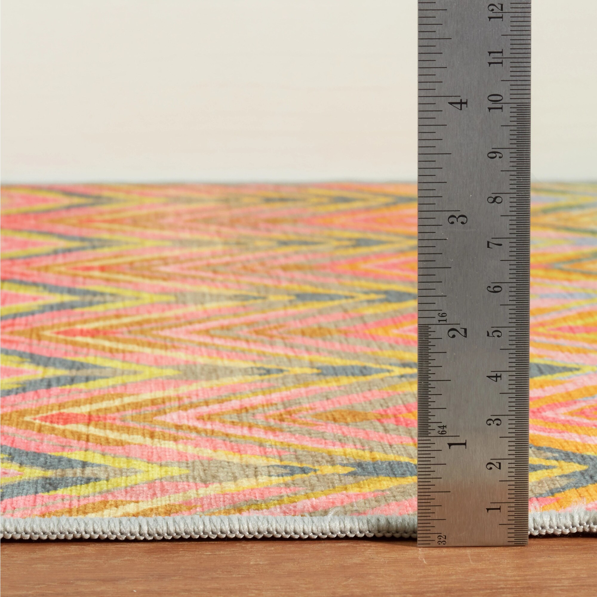 DASH & ALBERT Seneca 4 x 6 Machine Washable Rug in the Rugs department ...