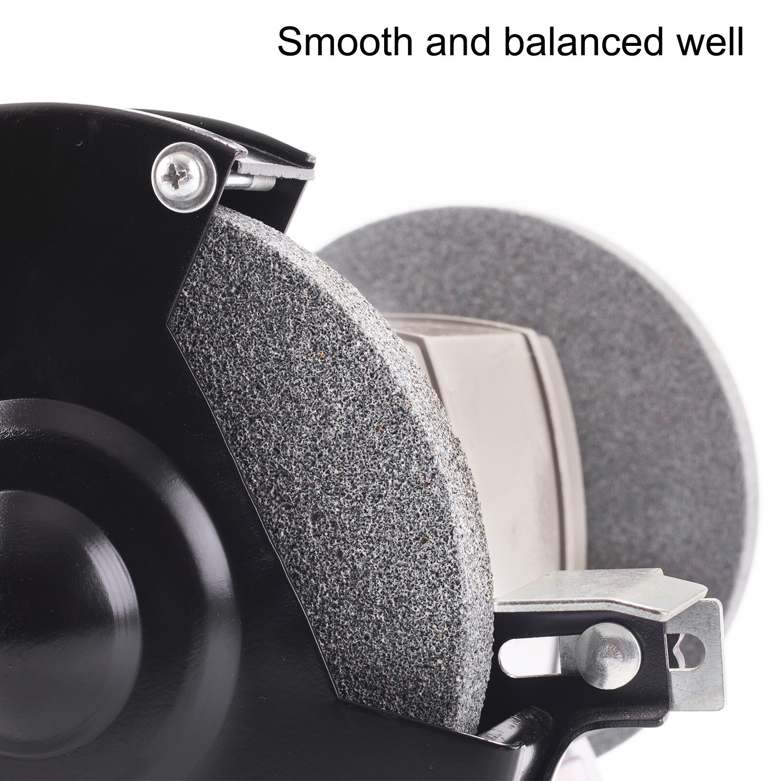 Harfington 2pcs Bench Grinding Wheel 6inch 80 Grit 0.8inch Thickness 1 ...