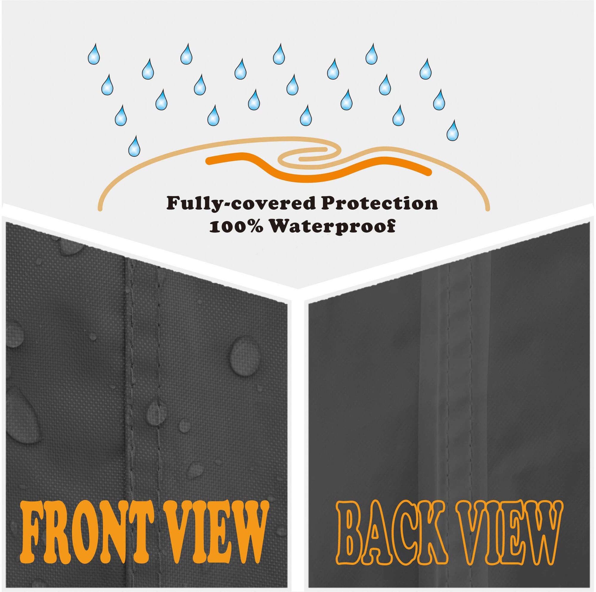 Misopily Waterproof Generator Cover 38 x 28 x 30 Inch Heavy Duty 600D ...