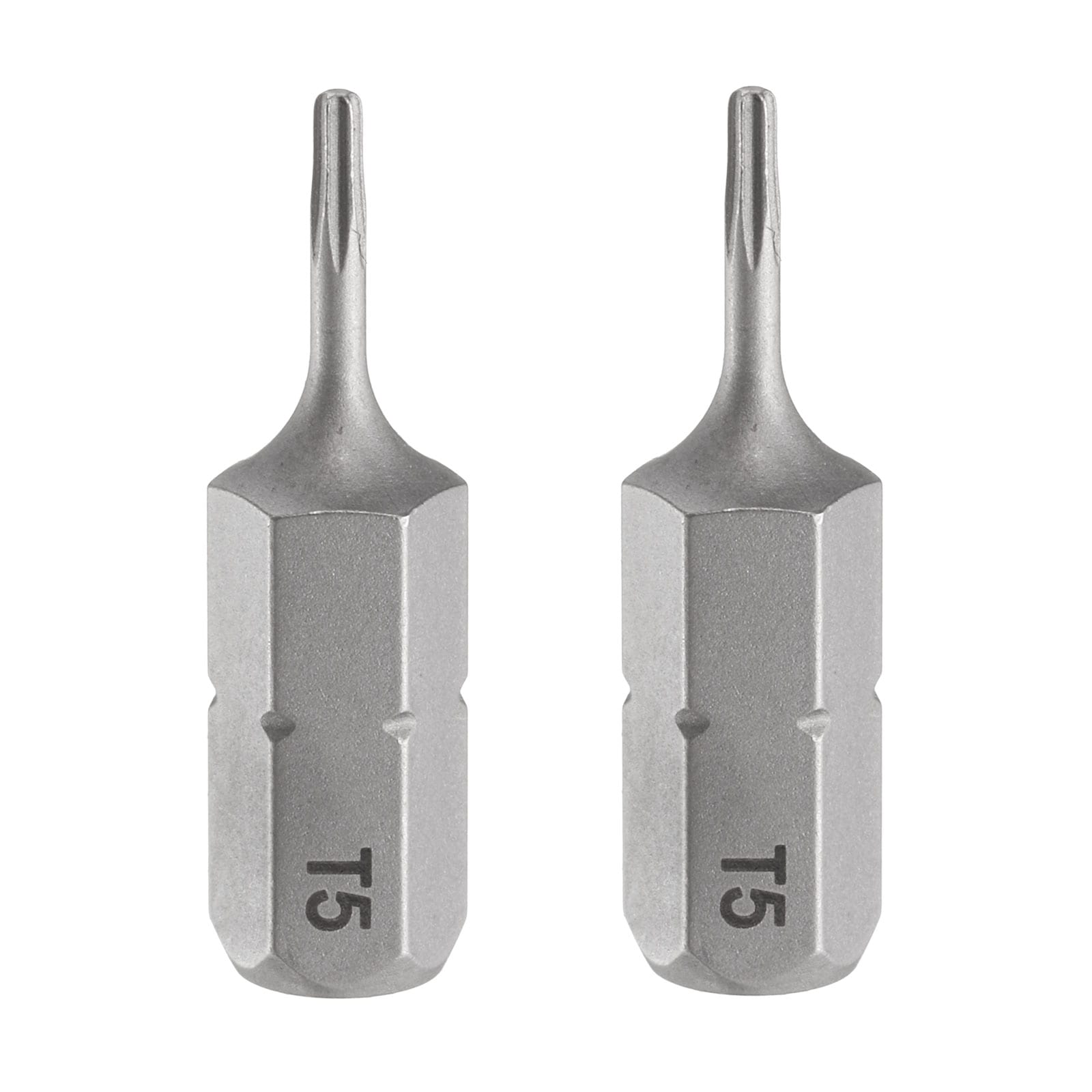 Harfington 2pcs T5 Torx Screwdriver Bit 1/4 Inch Hex Shank 25mm/1 Inch ...
