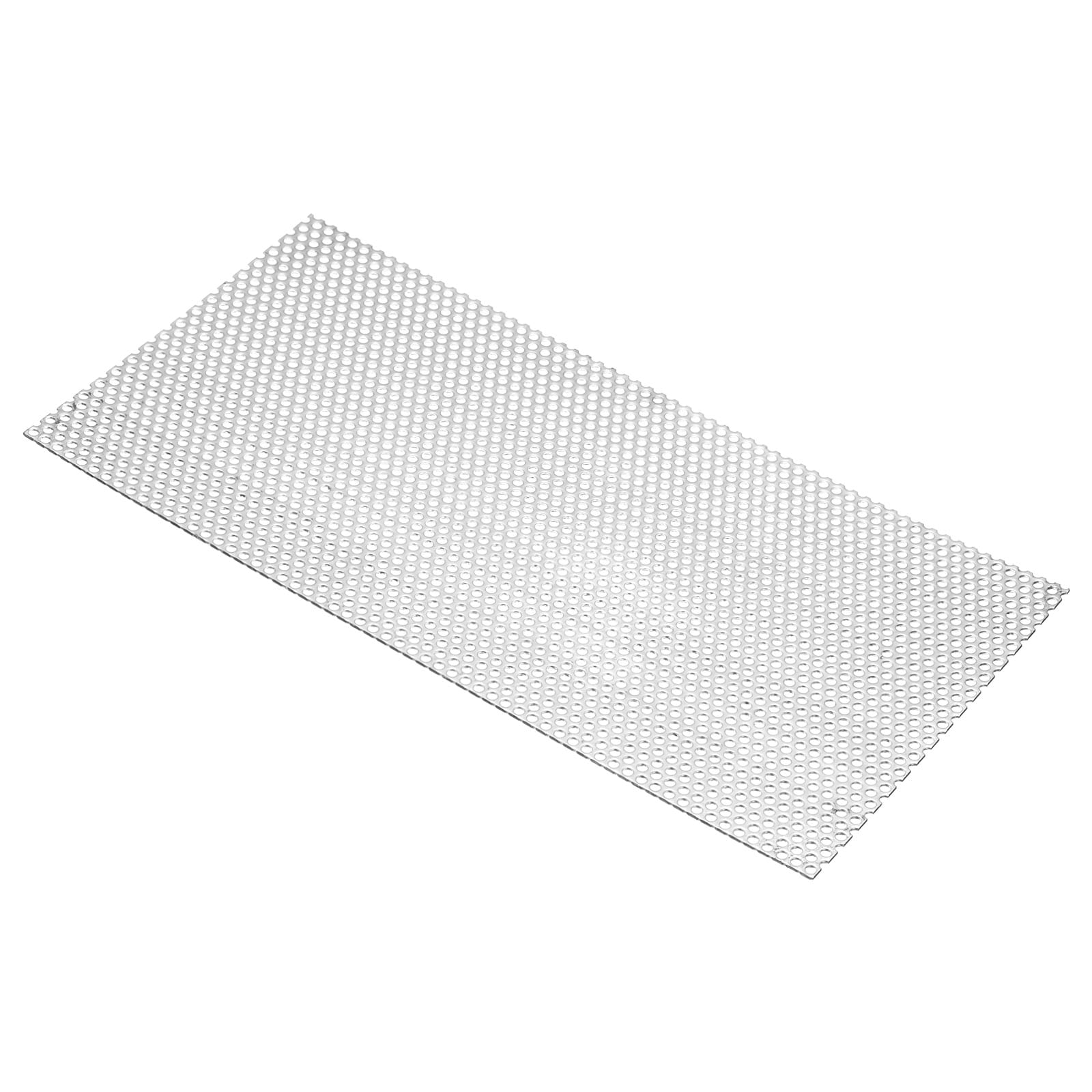 PATIKIL 11.8 Inch L x 5.9 Inch W Perforated Metal Sheets 16Ga 0.12 Inch ...